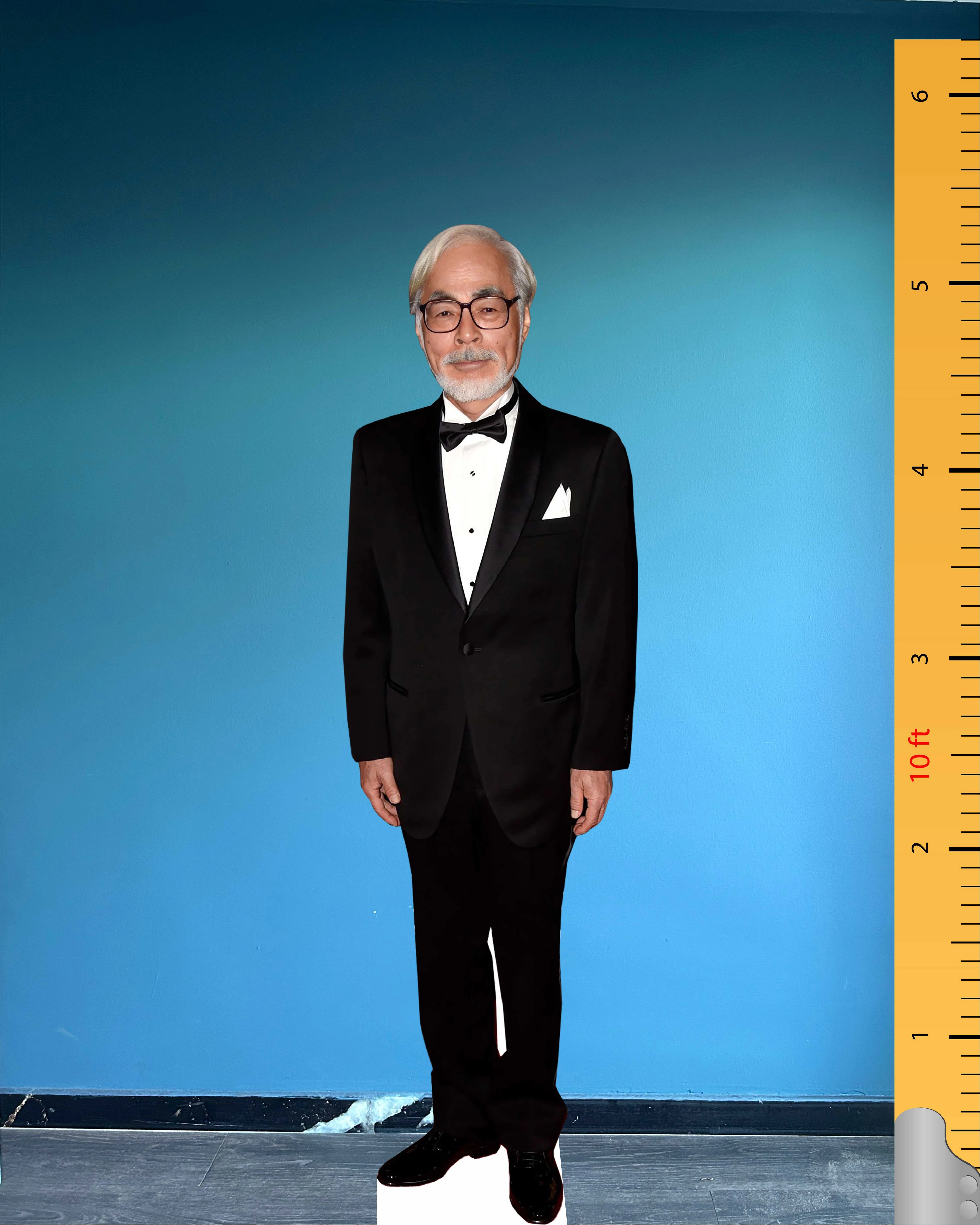 🎨 Hayao Miyazaki levensgrote kartonnen display – Governors Awards Editie