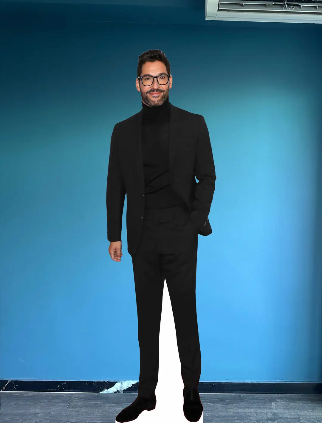 😈 Tom Ellis Cardboard Figure – Thomas John Ellis Life-Size Plastic ...