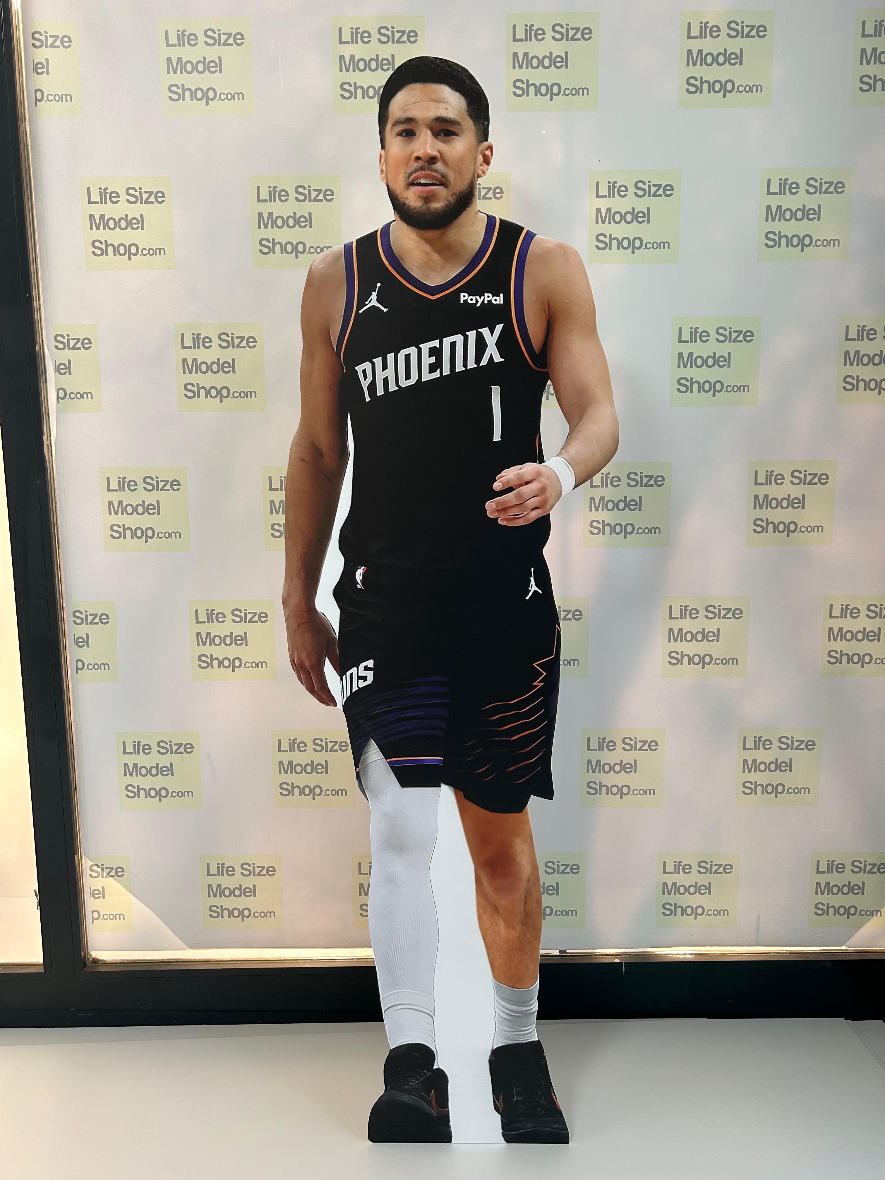 🏀 Devin Booker Cardboard Cutout – Phoenix Suns #1 Devin Life Size ...