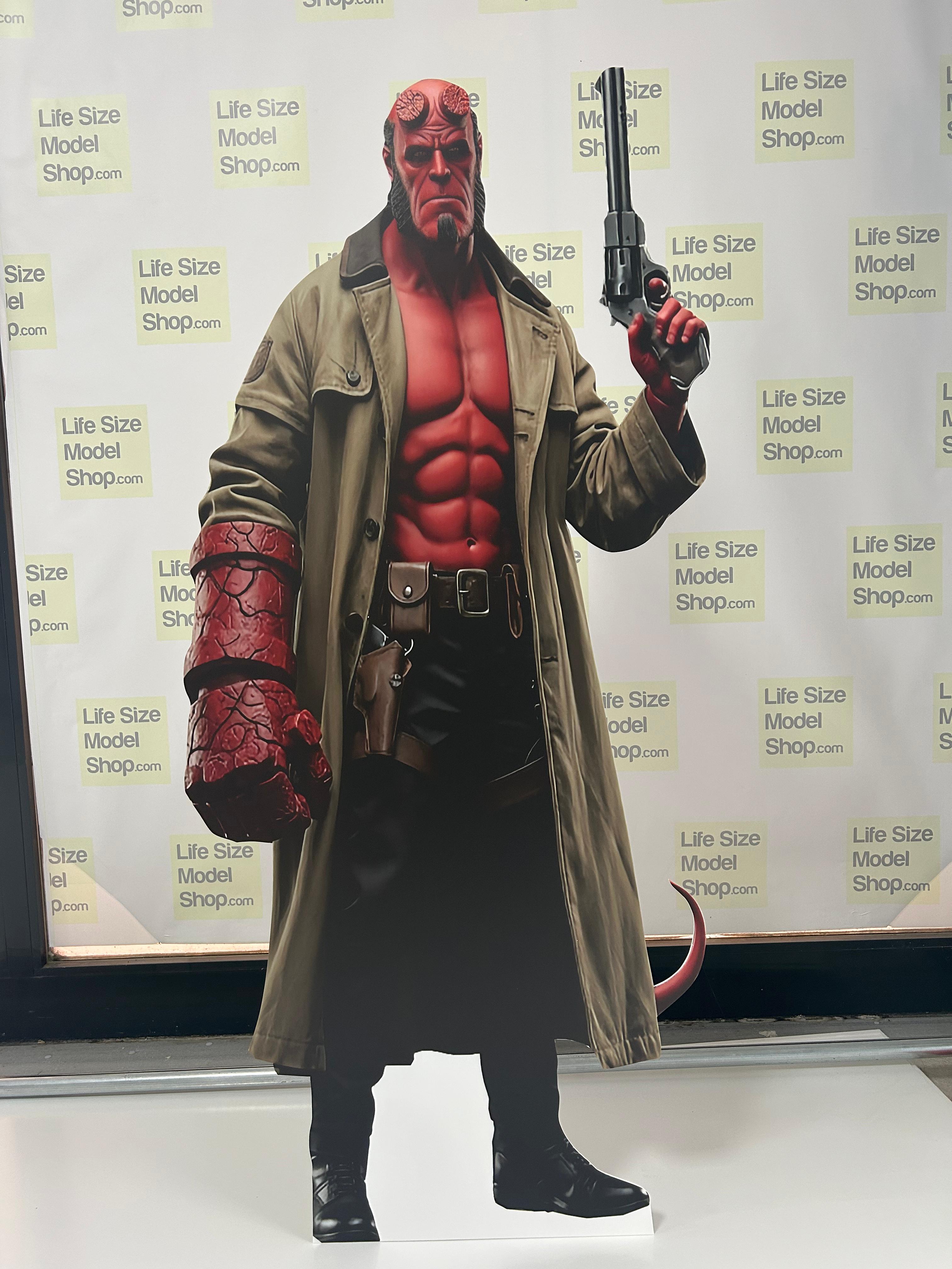 🔥Hellboy Cardboard Cutout – Iconic Fantasy Movie Character Life Size ...