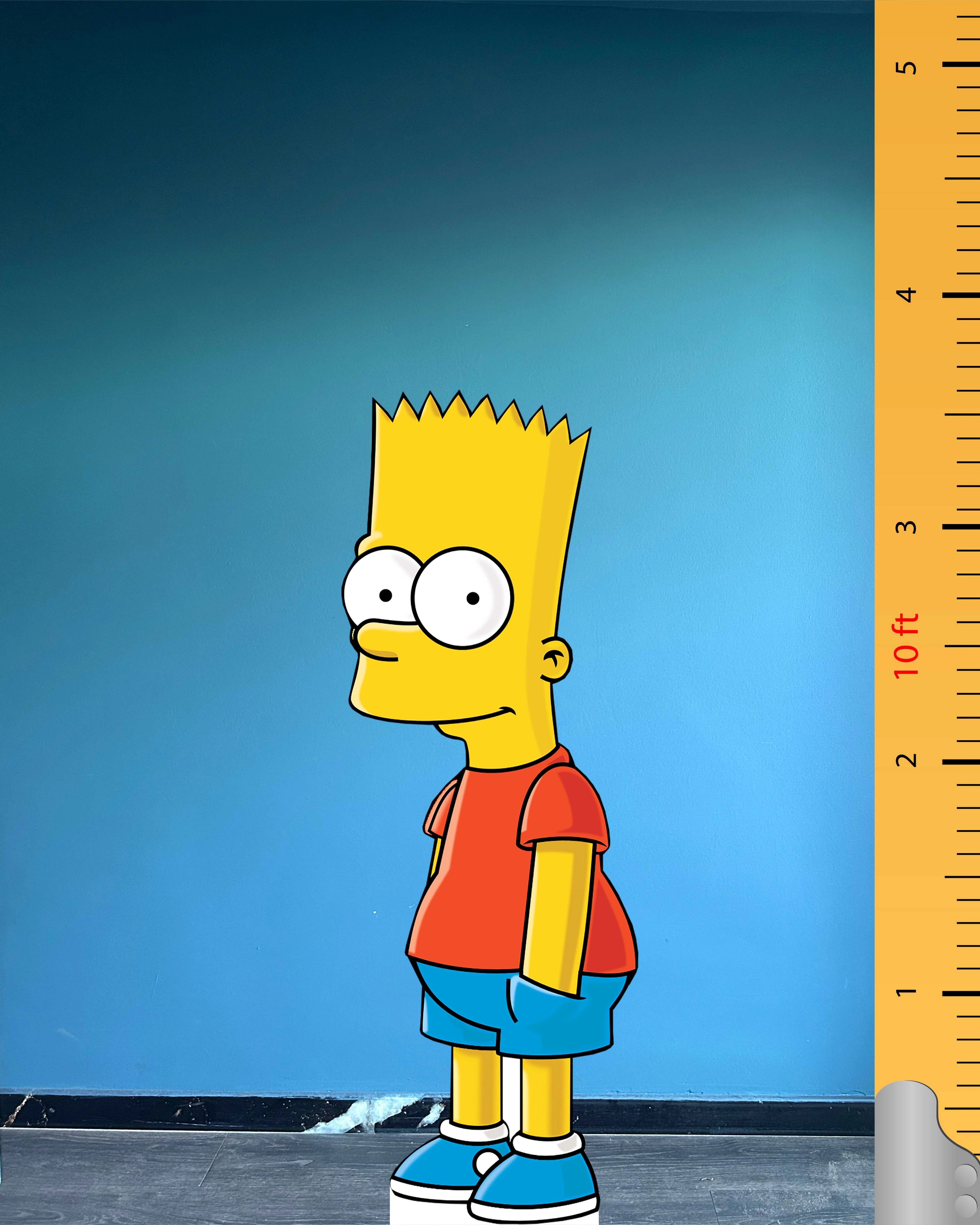 😎 Bart Simpson Cardboard Cutout Standee – The Simpsons Character ...