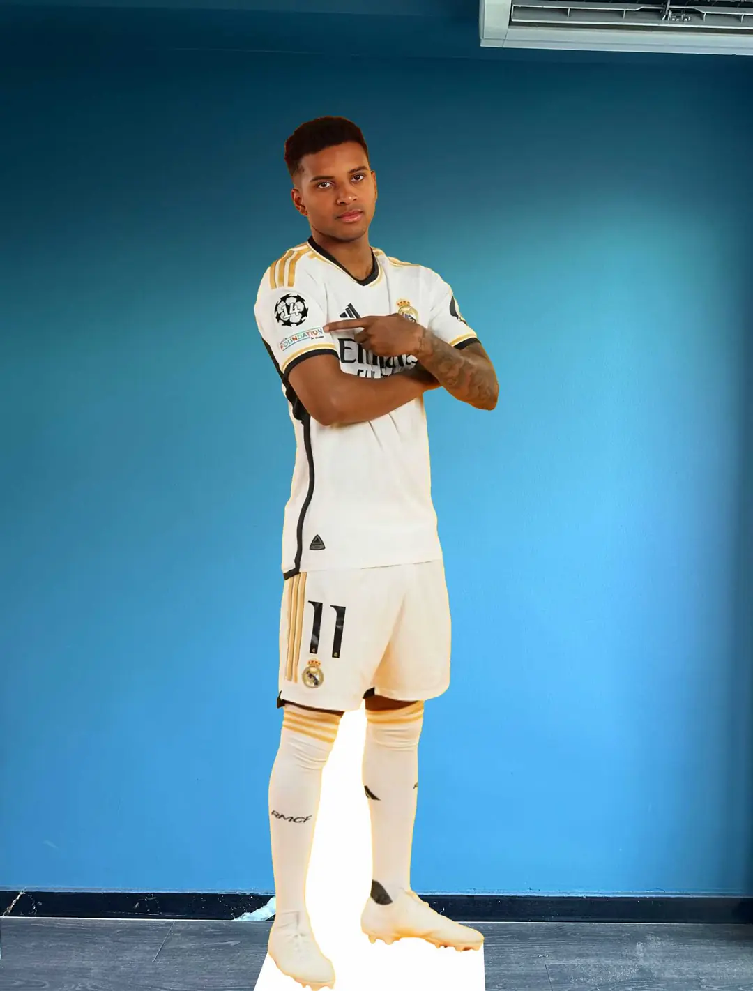 🇧🇷 Rodrygo Cardboard Cutout – Brazilian Breeze and Rodrygo Real Madrid ...
