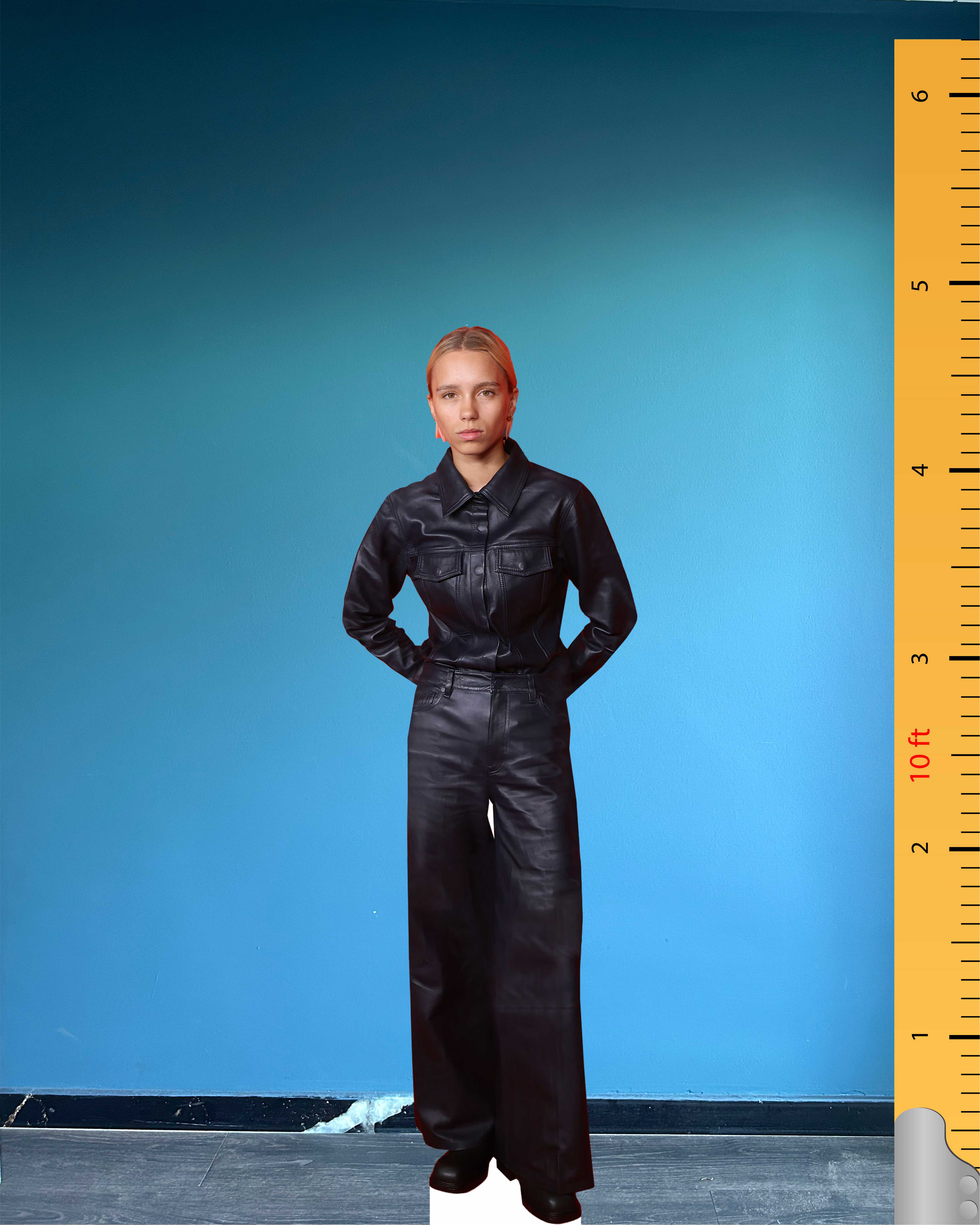 🌟 Lena Mantler Life Size Cardboard Cutout – The London Issue Show Edition