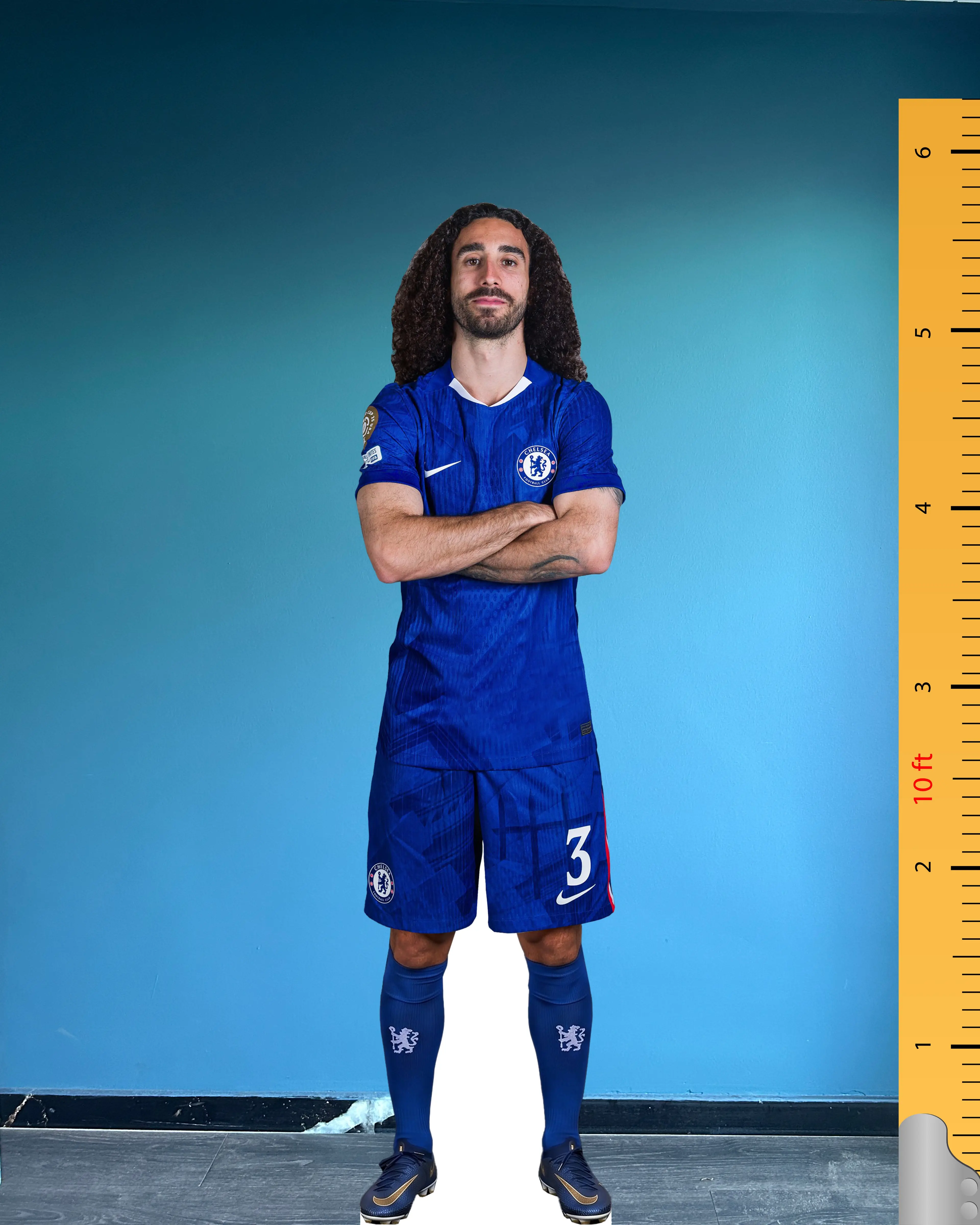 Marc Cucurella Life Size Cardboard Cutout Model | Chelsea FC Number 3 ⚽
