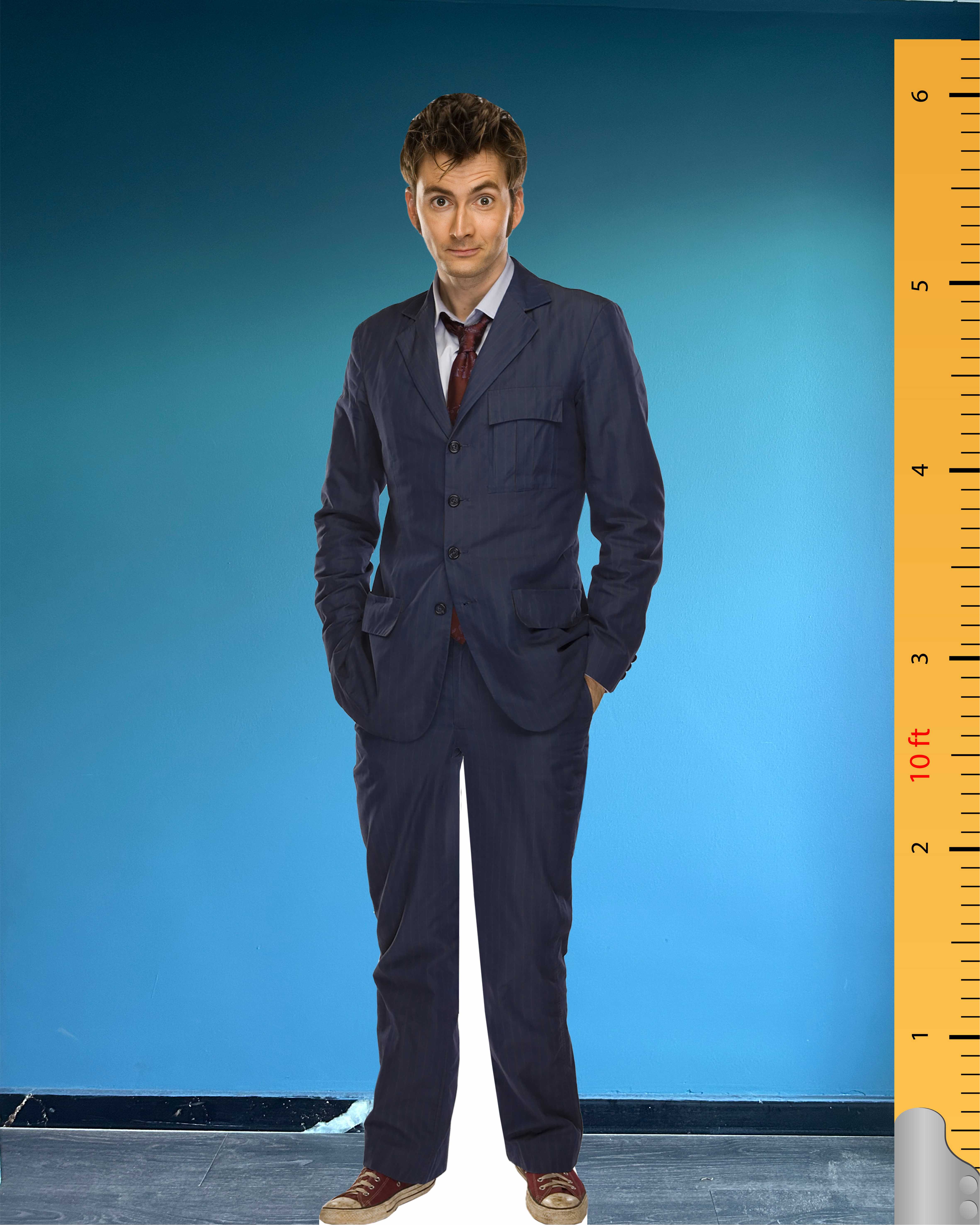 🕰️ The Tenth Doctor Life Size Cardboard Cutout – David Tennant Doctor ...
