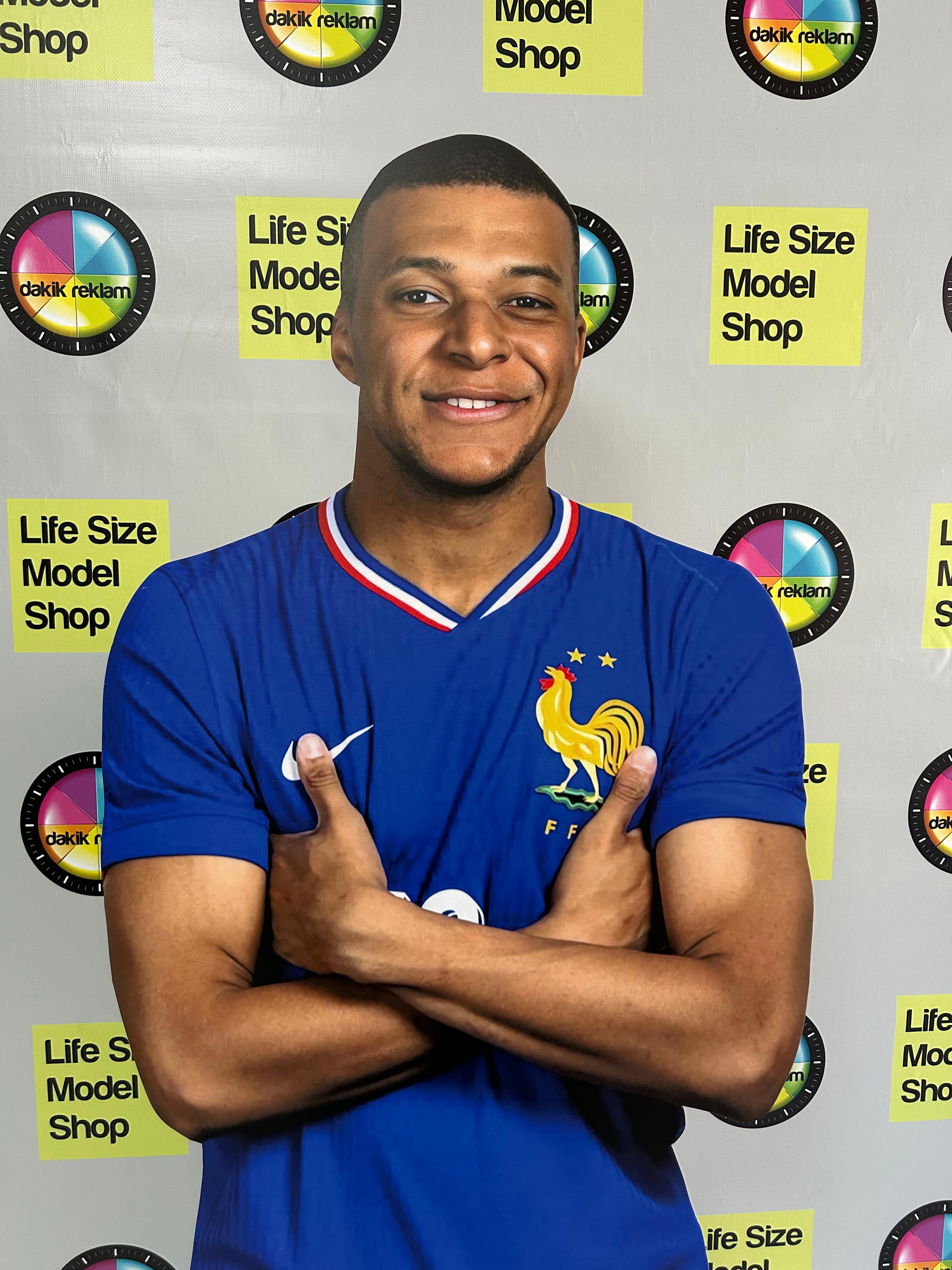 Kylian Mbappé Life Size Carboard Cutout Model | France’s Captain & "Les ...