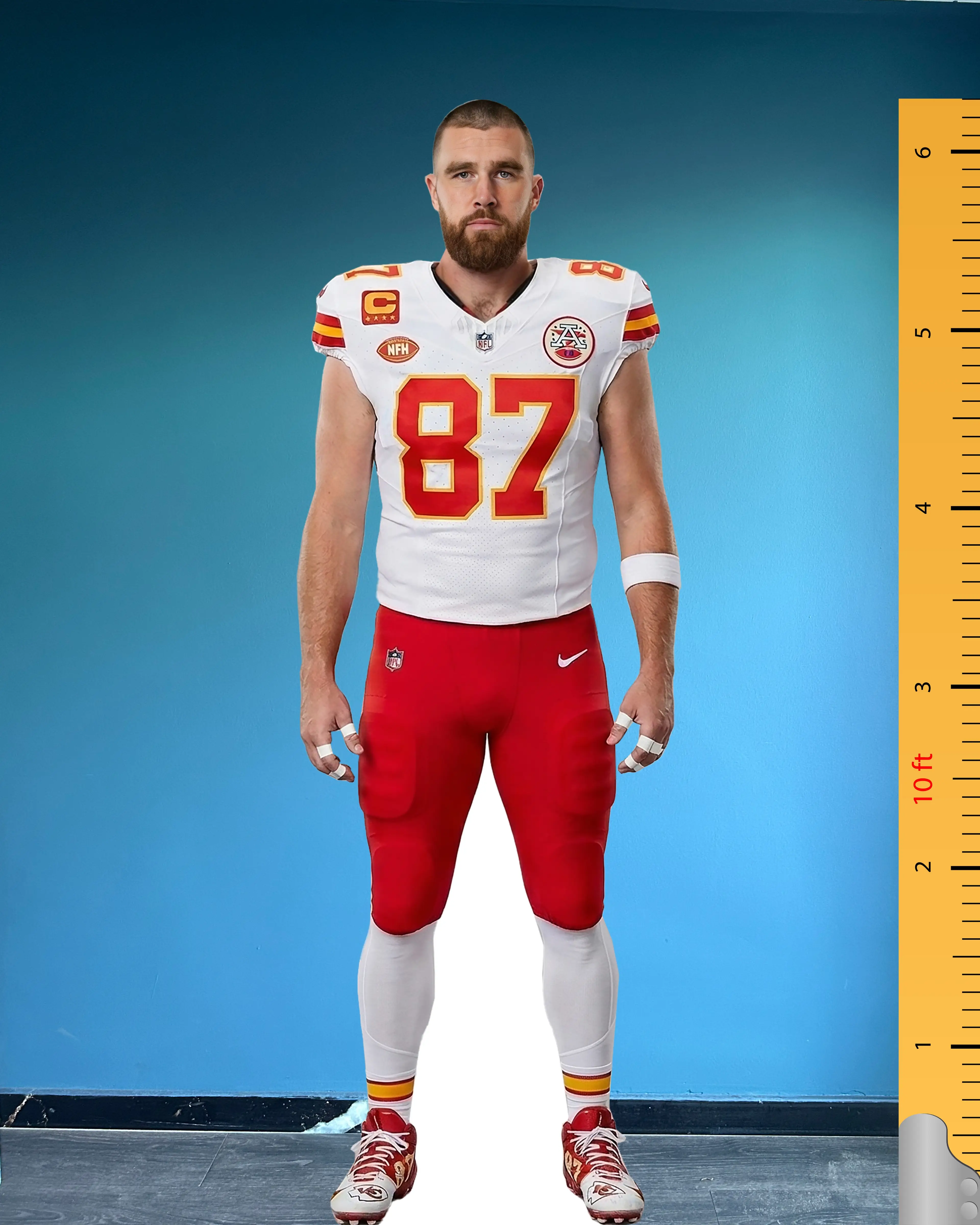 Travis Kelce Life Size Cardboard Cutout Model | 🏈 KC Chiefs Icon ...