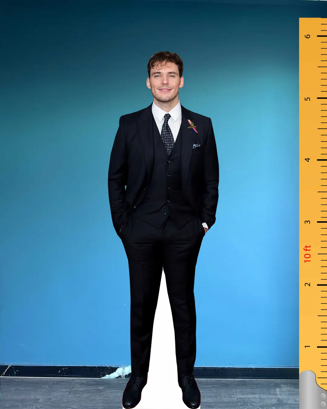 sam-claflin-life-size-cardboard-cutout-model-standee-the-hunger-games ...