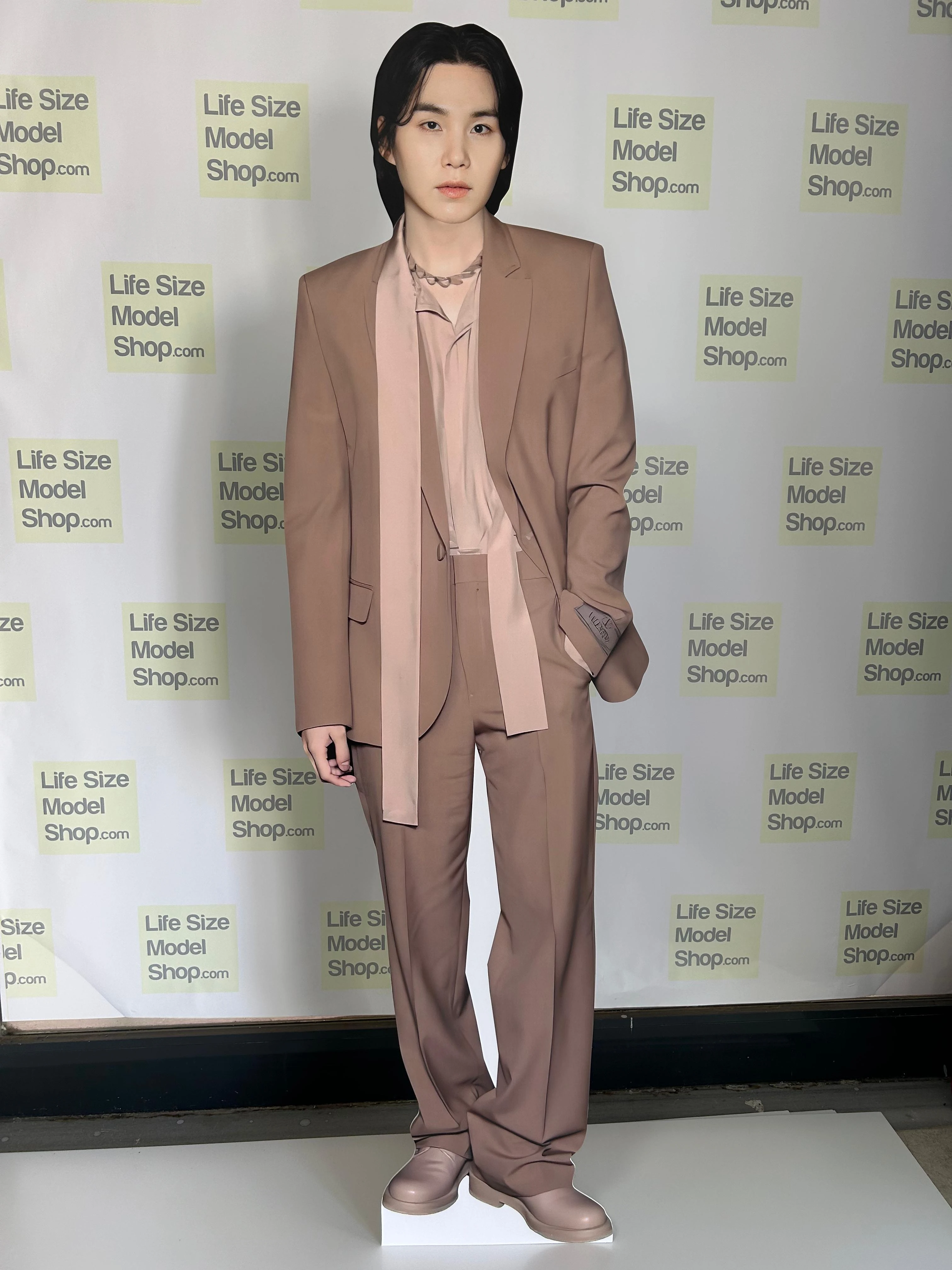 🎧 SUGA Cardboard Cutout – BTS Min Yoon-gi Cutout Life-Size Standee Model