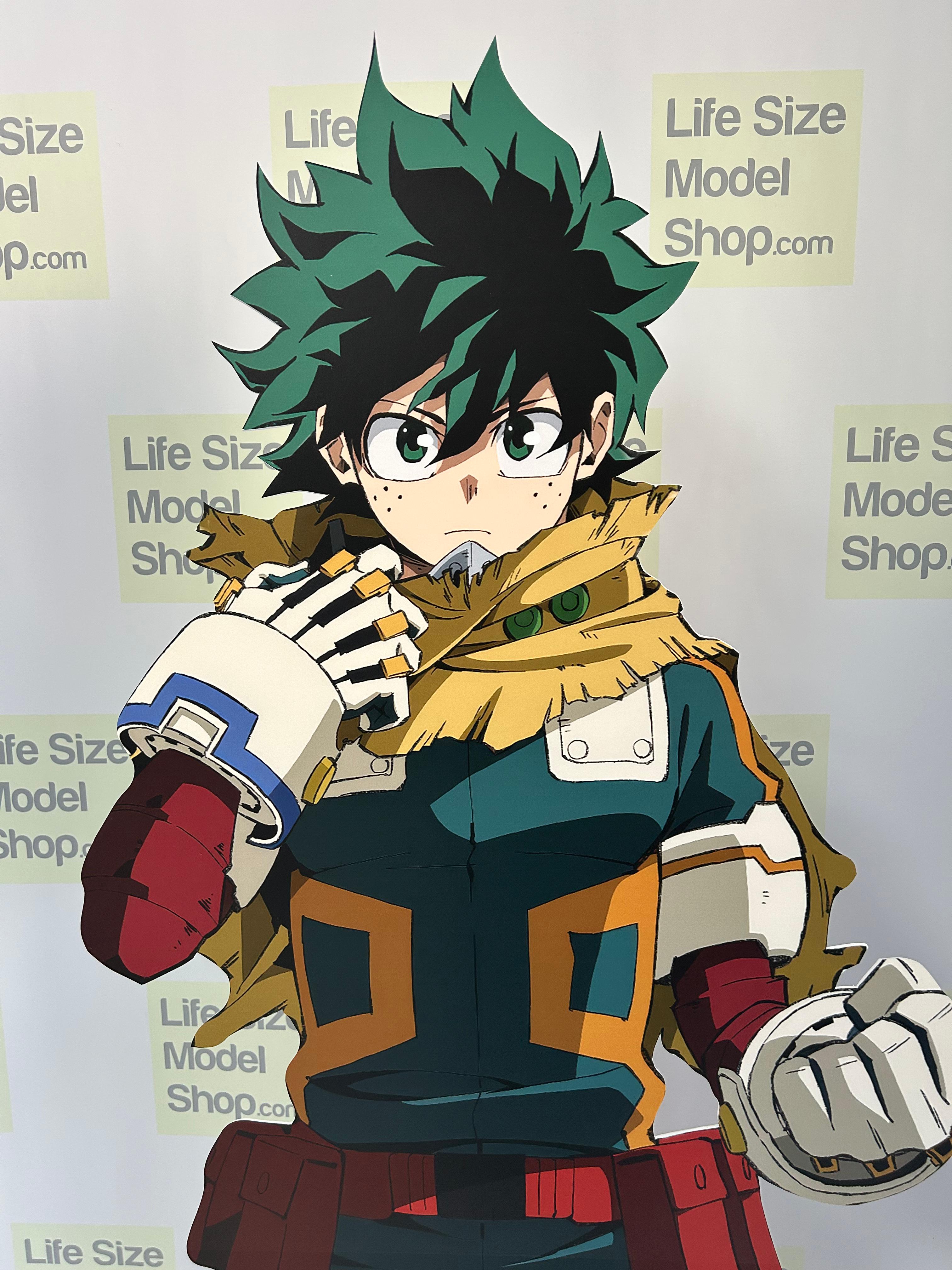 💥 Izuku Midoriya Cardboard Cutout Model – My Hero Academia's Brave Hero ...
