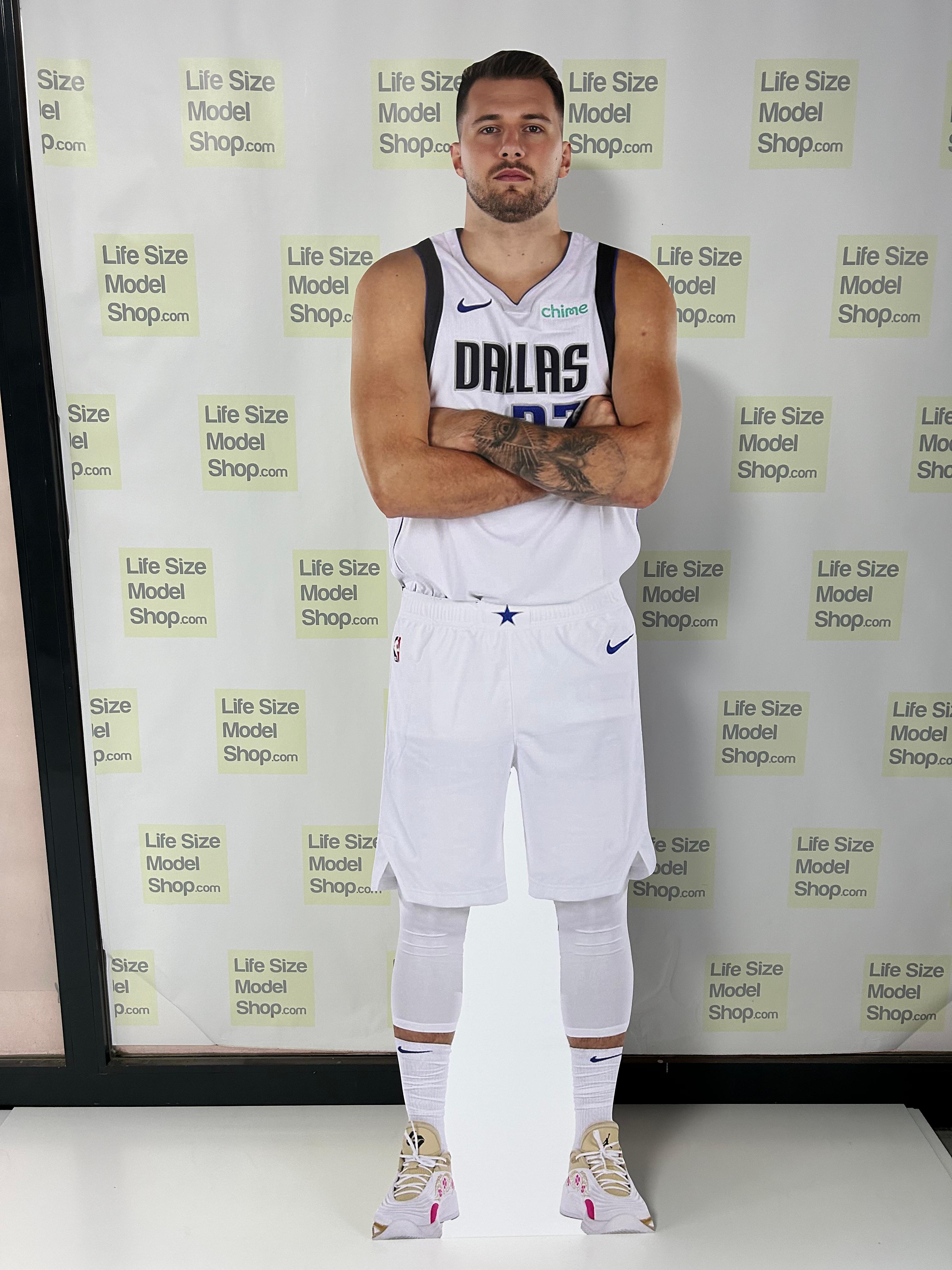 🏀 Luka Dončić Life-Size Cardboard Cutout – Dallas Mavericks #77 Standee