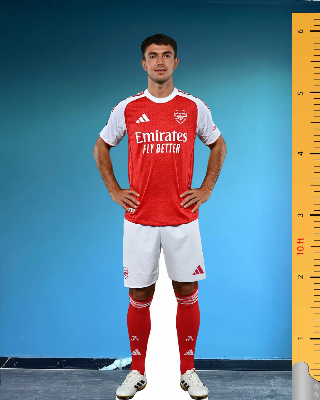 🏟️ Martín Zubimendi Pappaufsteller – Arsenal FC #36 Promi-Aufsteller
