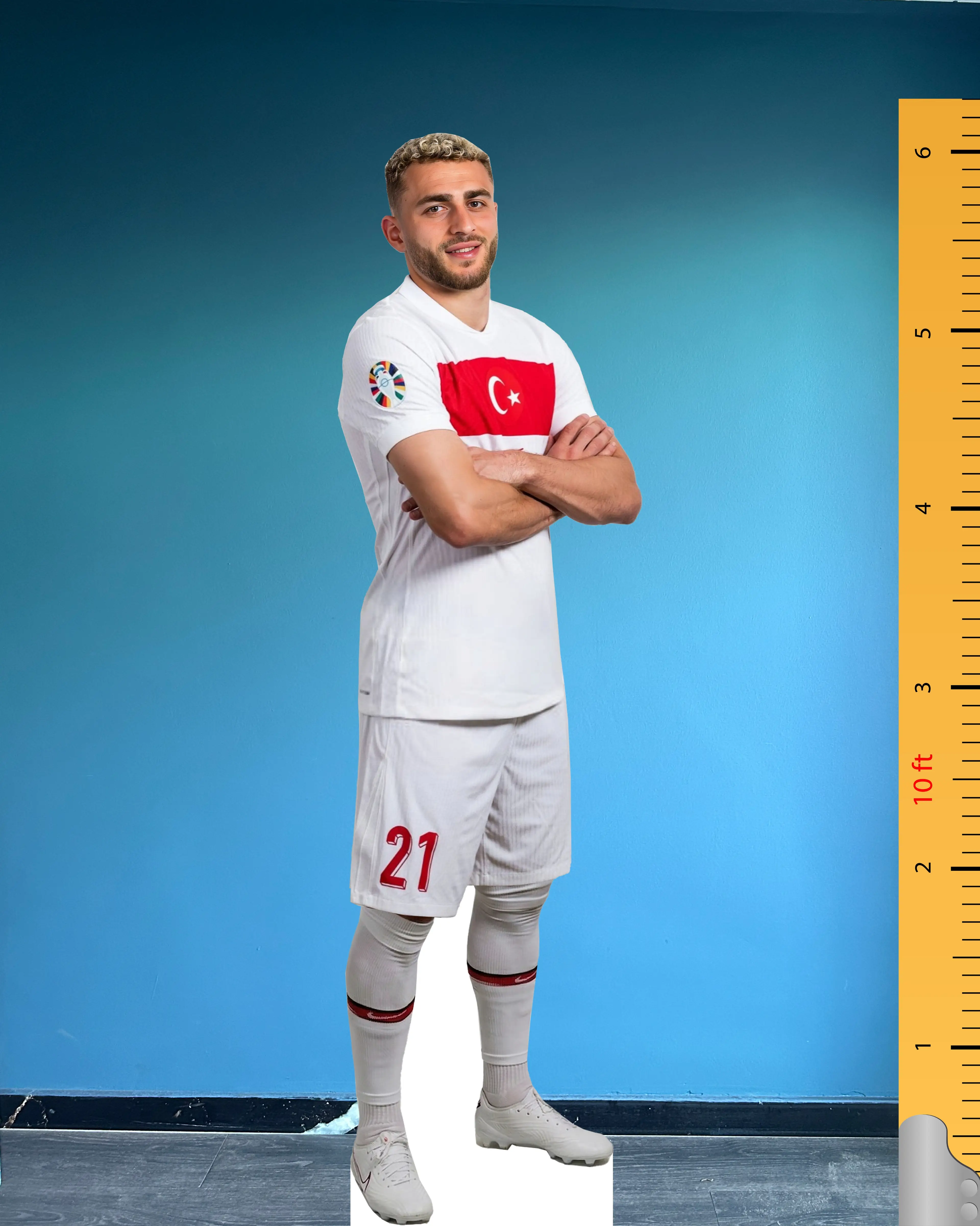 Barış Alper Yılmaz Life Size Cardboard Cutout Model | Turkish National ...