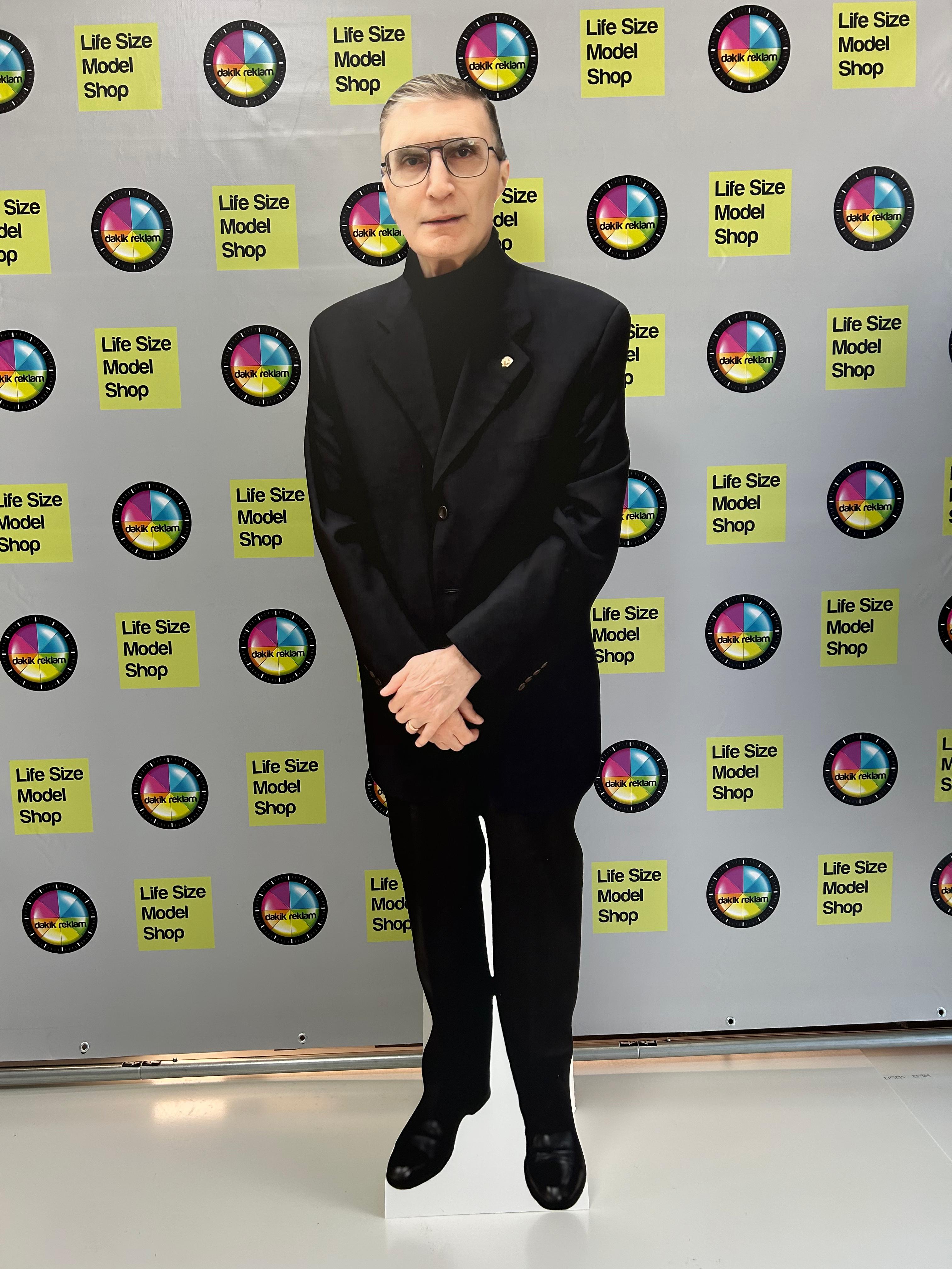 Aziz Sancar Standee: Life-Size Plastic Model | 🧪 Nobel Laureate ...