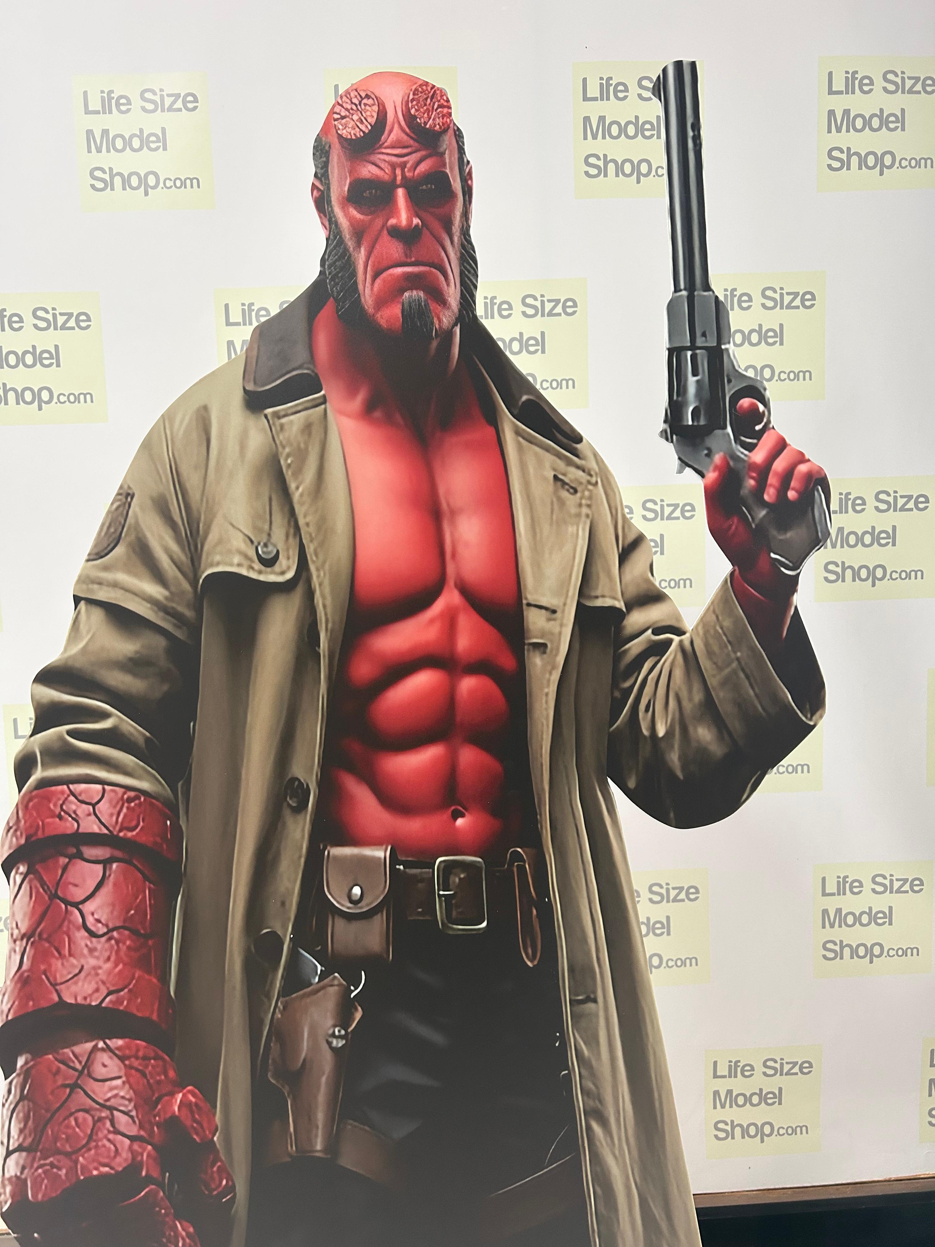 🔥Hellboy Cardboard Cutout – Iconic Fantasy Movie Character Life Size ...