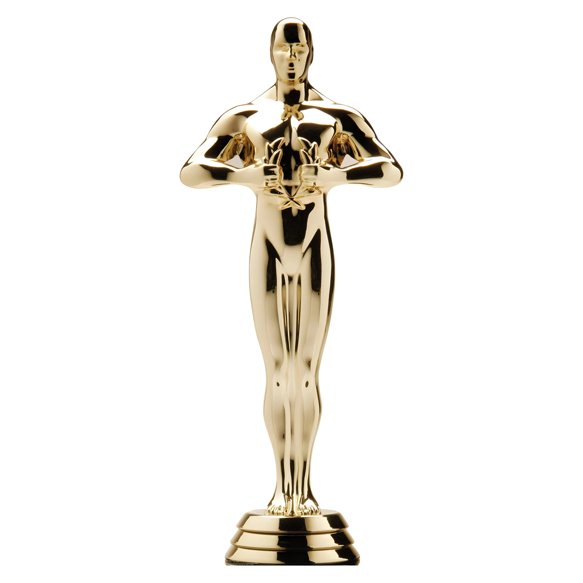 🏆 Gold Award Statue Celebrity Cardboard Cutout – Oscar Prize Life-Size ...