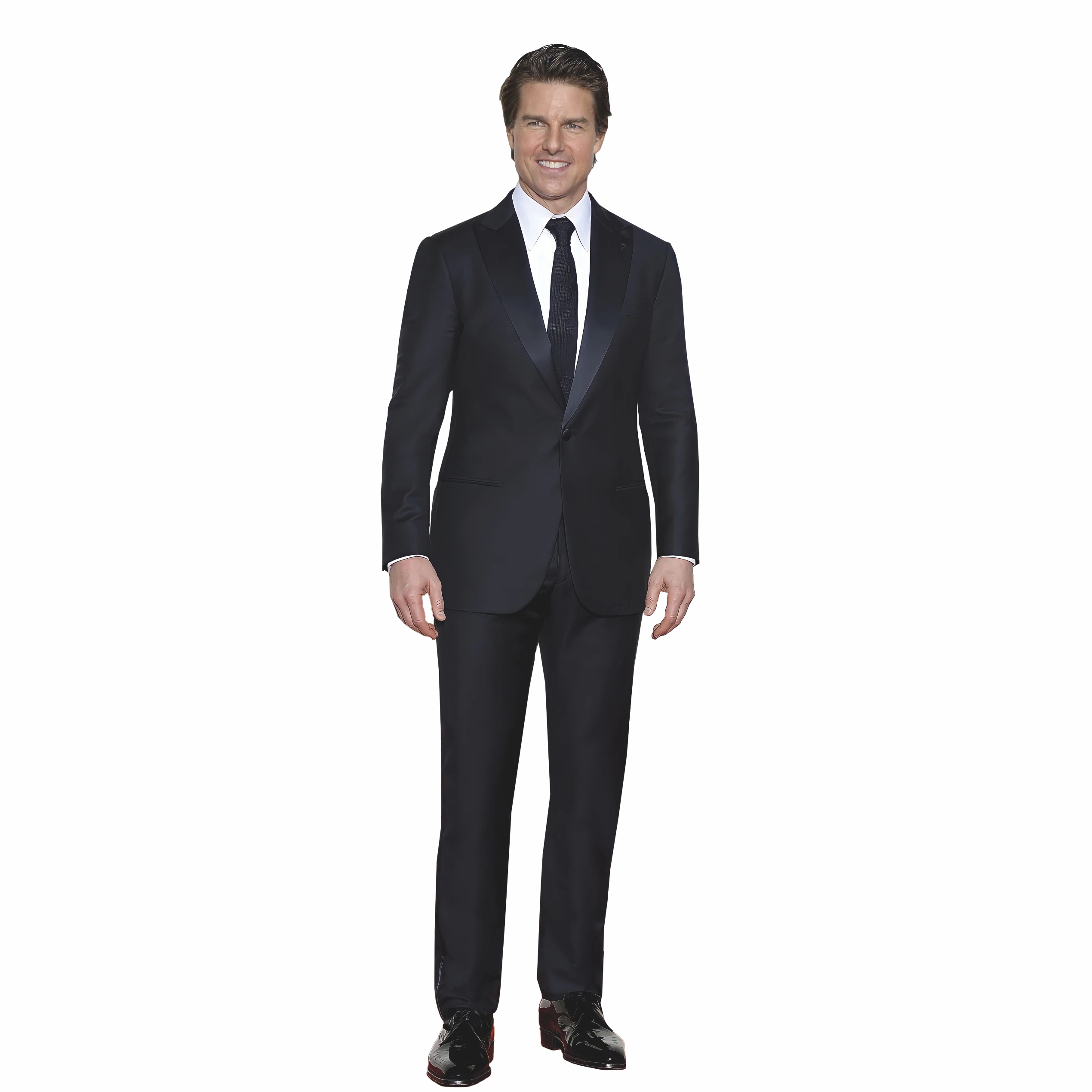 🎬 Tom Cruise Cardboard Cutout – Life-Size Cutout Standee Mockup Model