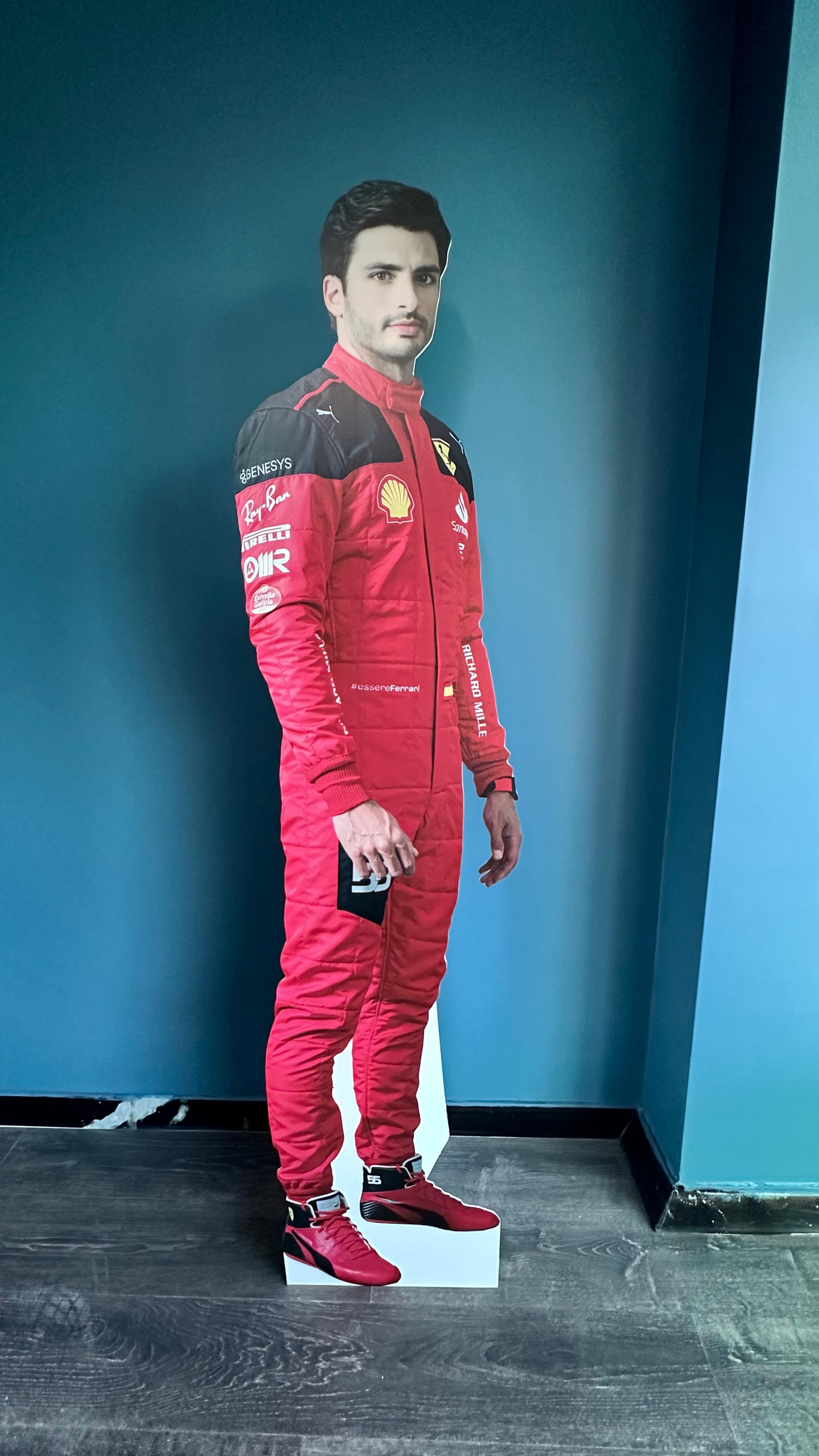 🏁 Carlos Sainz Jr. Cardboard Cutout – Carlos Sainz Life-Size Cutout ...