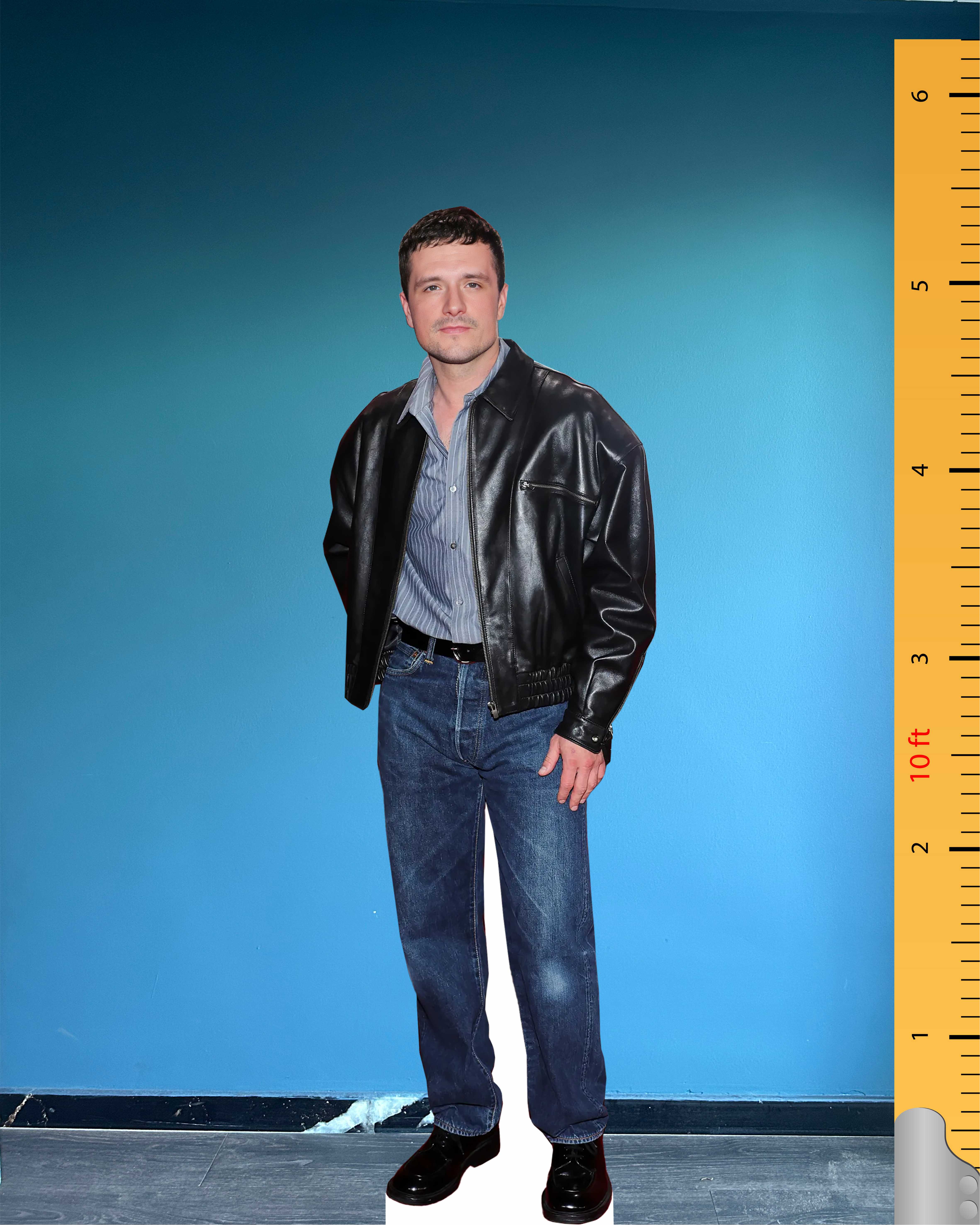 🎬 Josh Hutcherson Silhouette en carton taille réelle – Édition GQ Men ...