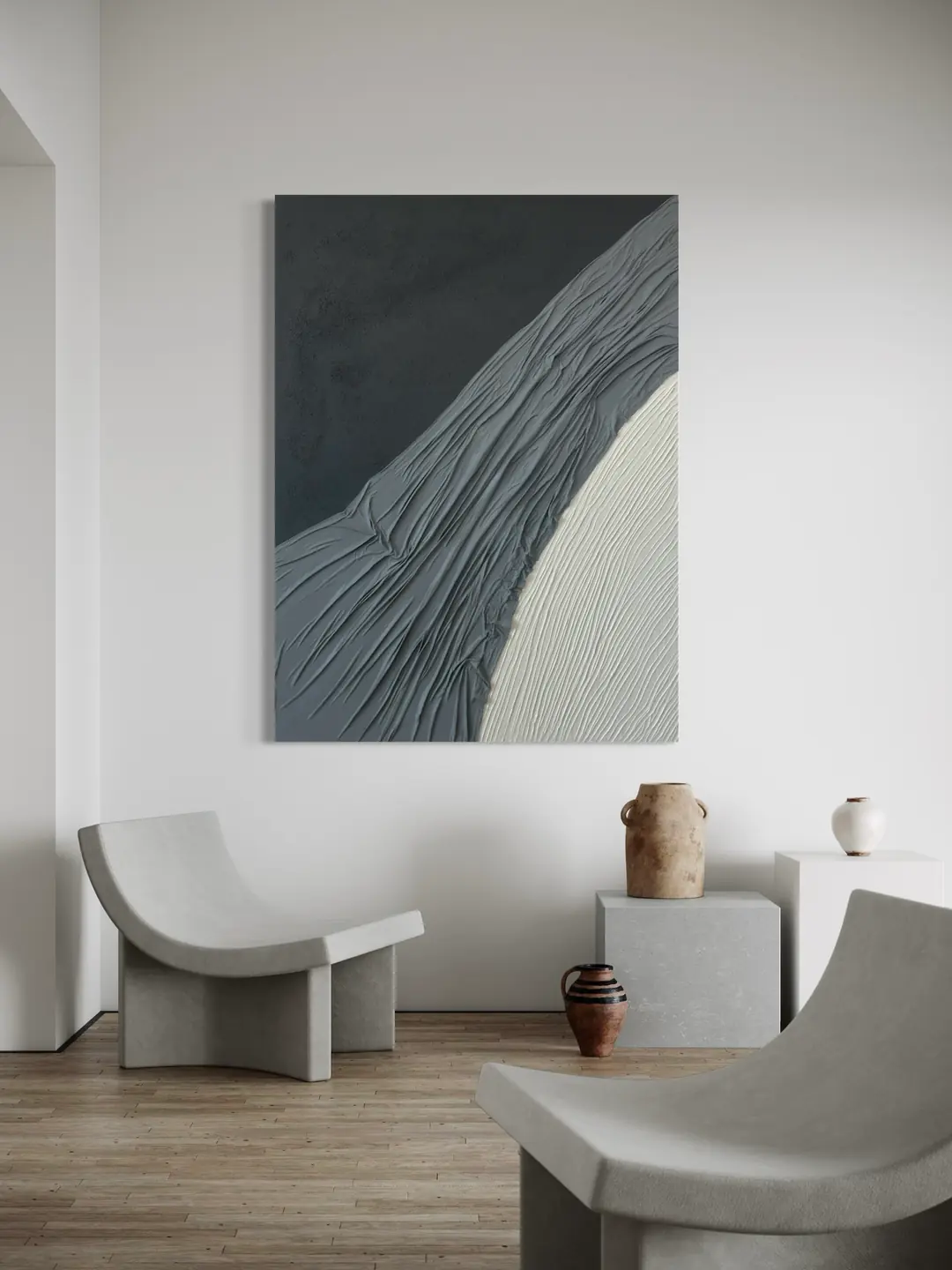 DEEP TEXTURE DOKULU TABLO