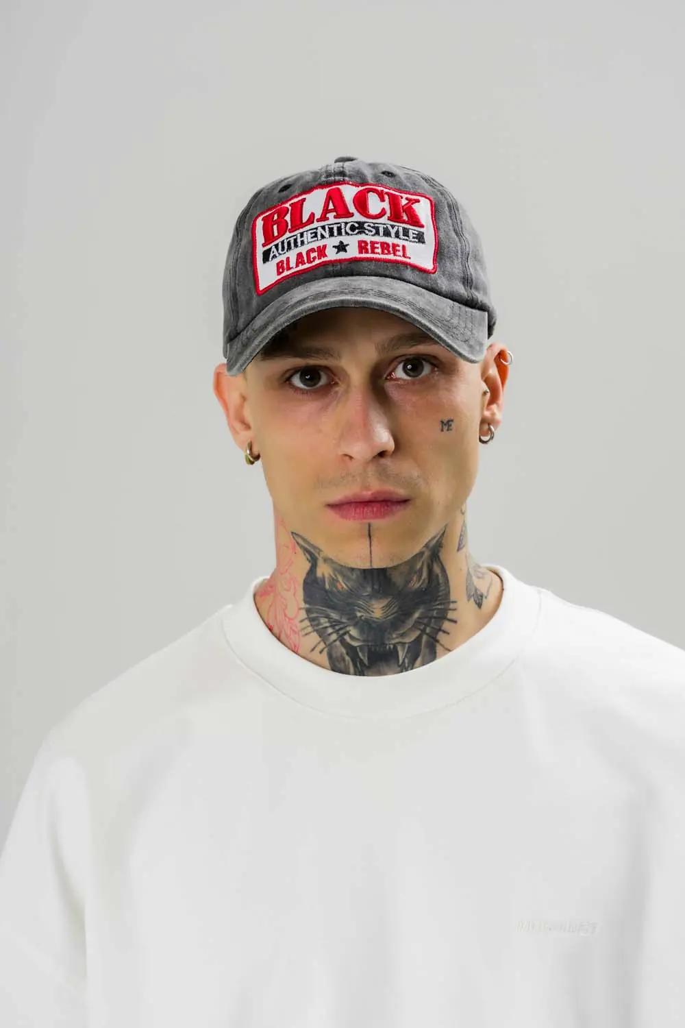 Black Rebel Retro Şapka - Gangown