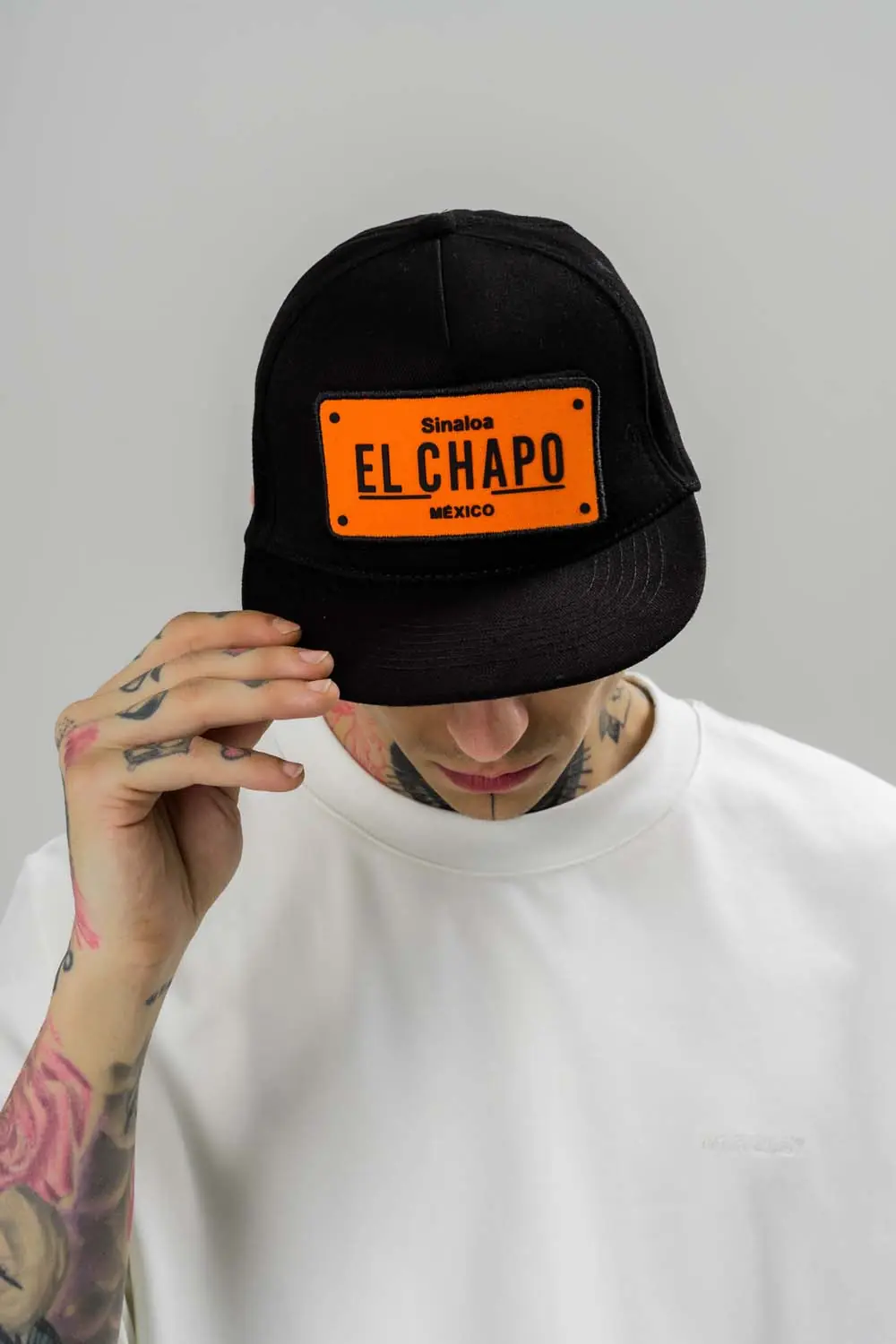 El Chapo Cırtlı Patch Dahil Cap Şapka - Gangown