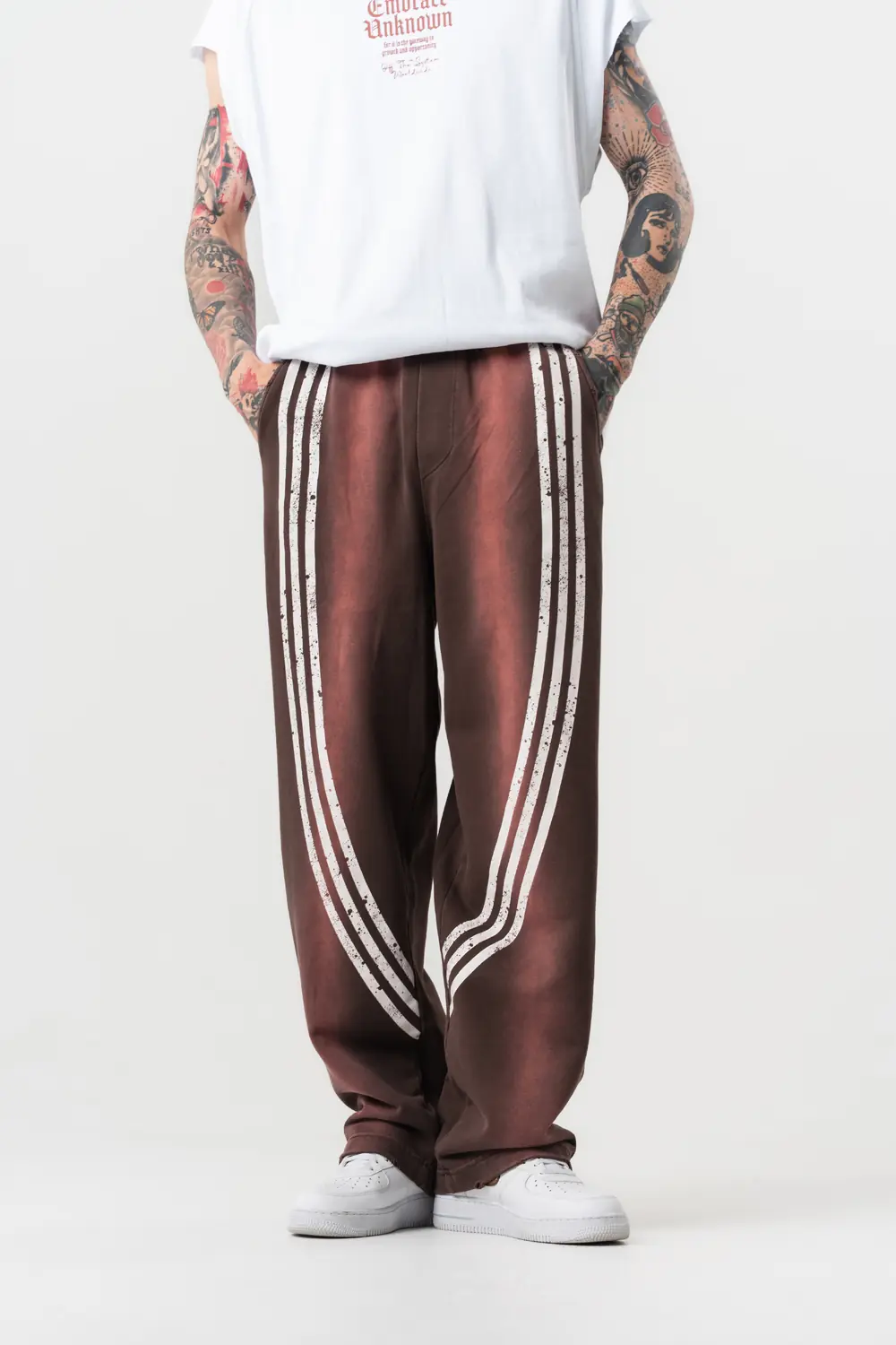 Nightcall Line Yıkamalı Eşofman Altı - Gangown