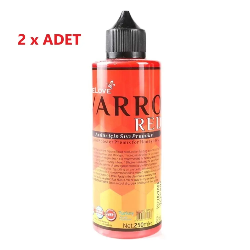 Beelove Varro Red Arı Sıvı Premiks - 250 ml
