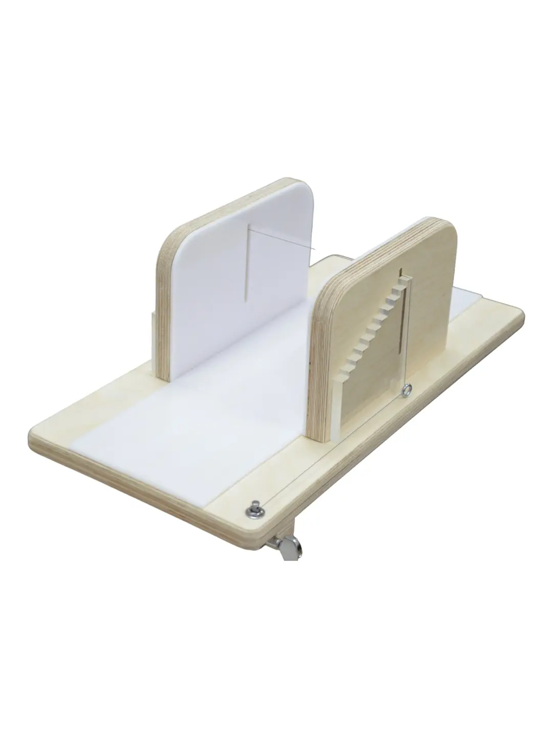 Basic Wooden Slab Soap Cutter | Log Splitter | Adjustable | Color Beige ...