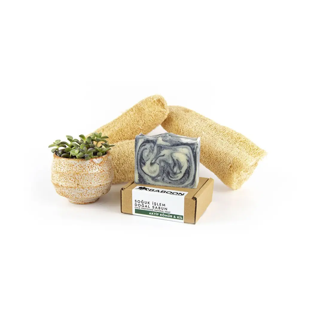 Baboon Natural Activated Charcoal & Clay & Tea Tree Oil Baboon