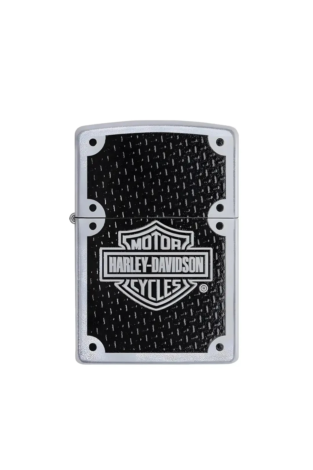Harley-Davidson Carbon Fiber Design Satin Chrome