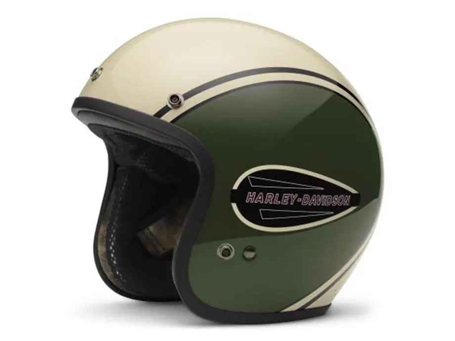 Classic Retro Tank 3/4 Motosiklet Kask