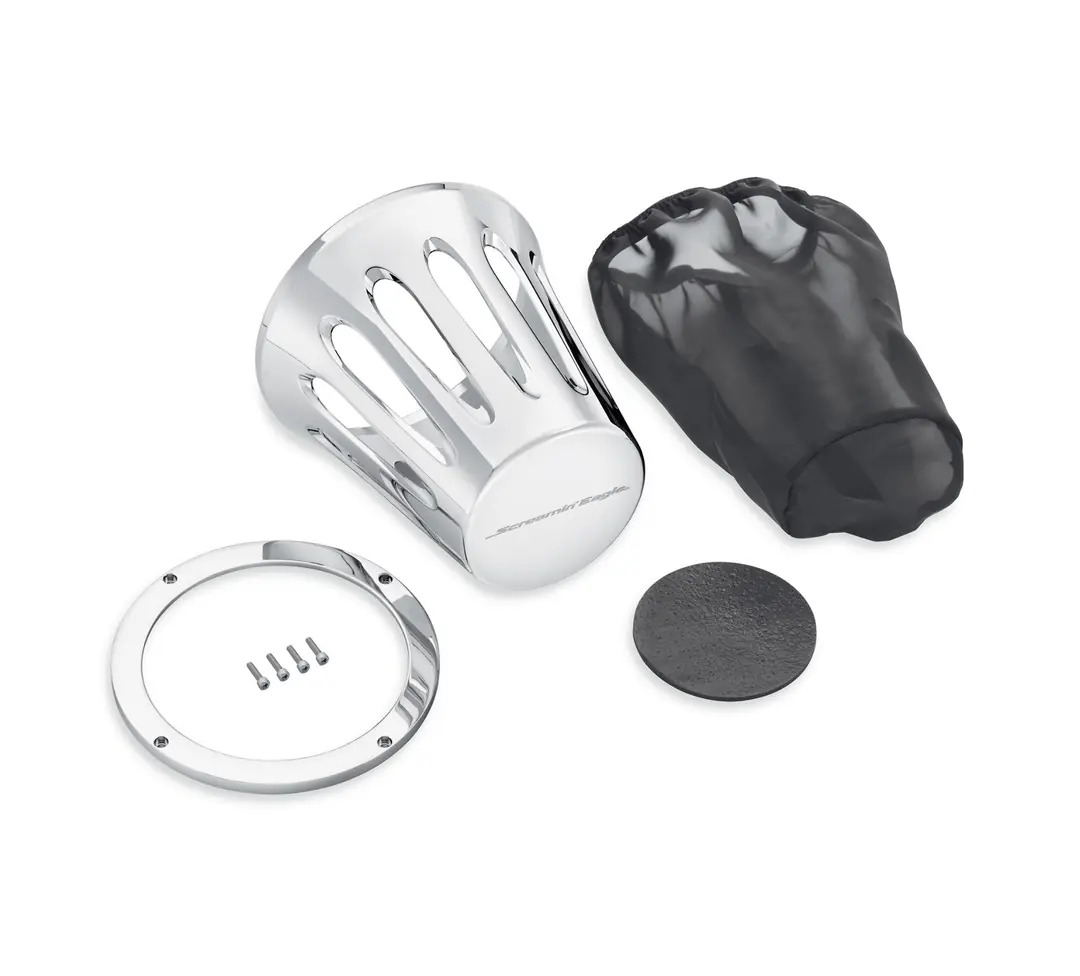Screamin' Eagle Teardrop Heavy Breather Filter Cover | Harley-Davidson Shop