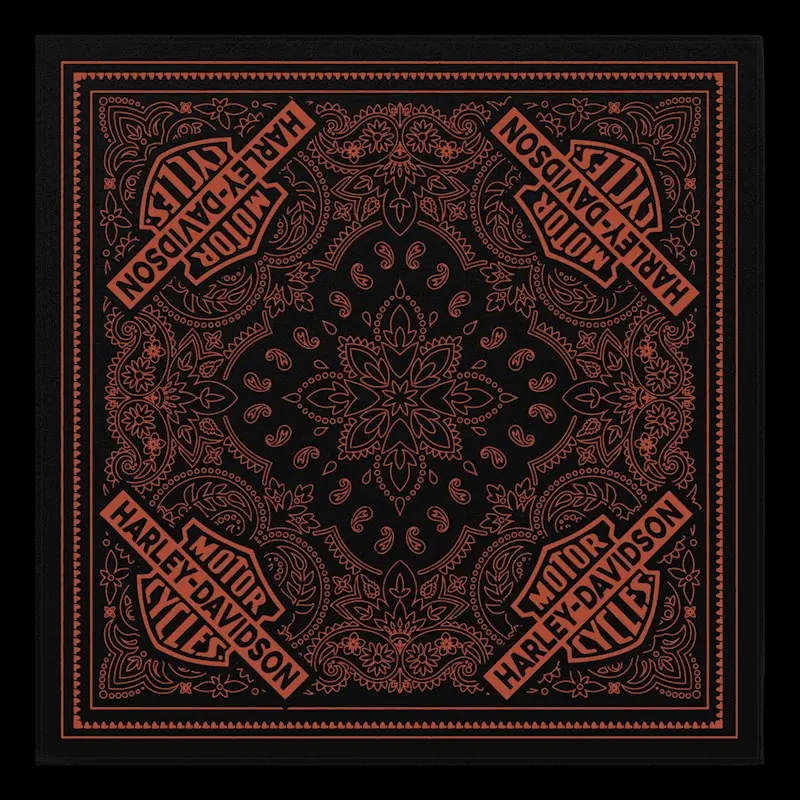 Women's Bar & Shield Classic Bandana - Harley Black