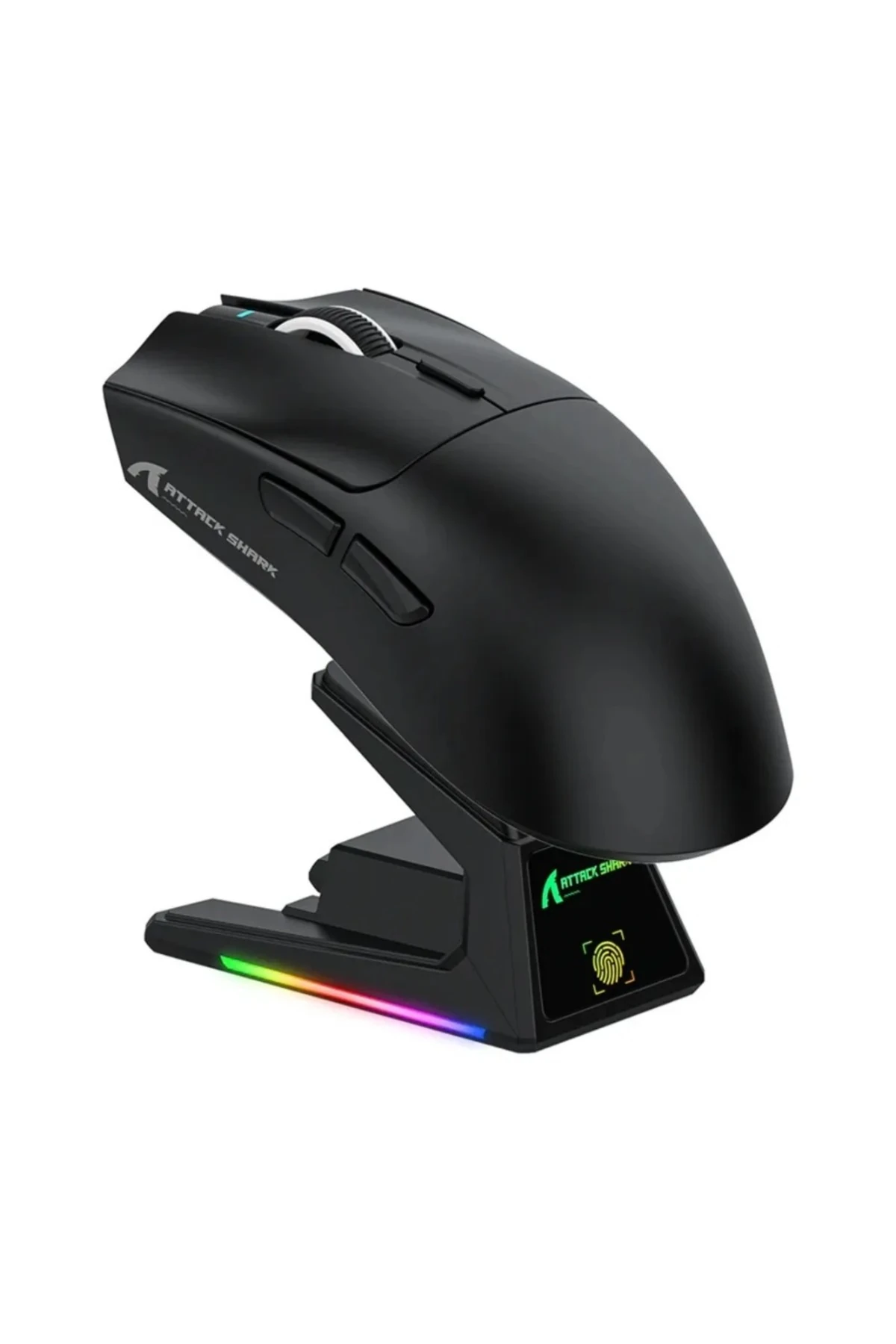 ATTACK SHARK X1 Üç Modlu Oyuncu Faresi Dokunmatik Yüzey RGB Şarj İstas