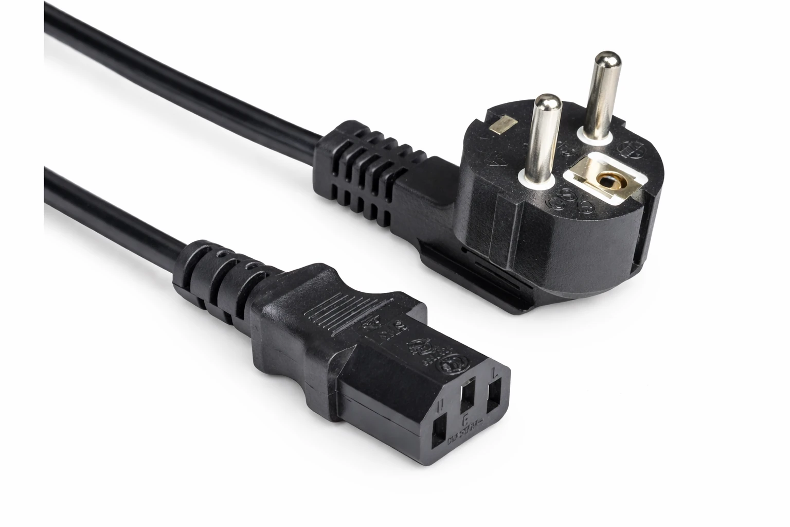 C13 To Schuko 3 Metre 3x1.5mm² Güç Kablosu | Iec Uzatma Power Kablosu