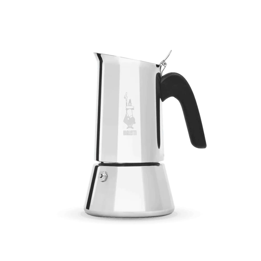 Bialetti Venus 4 Cup – Paslanmaz Çelik Moka Pot ile Modern Espresso Keyfi