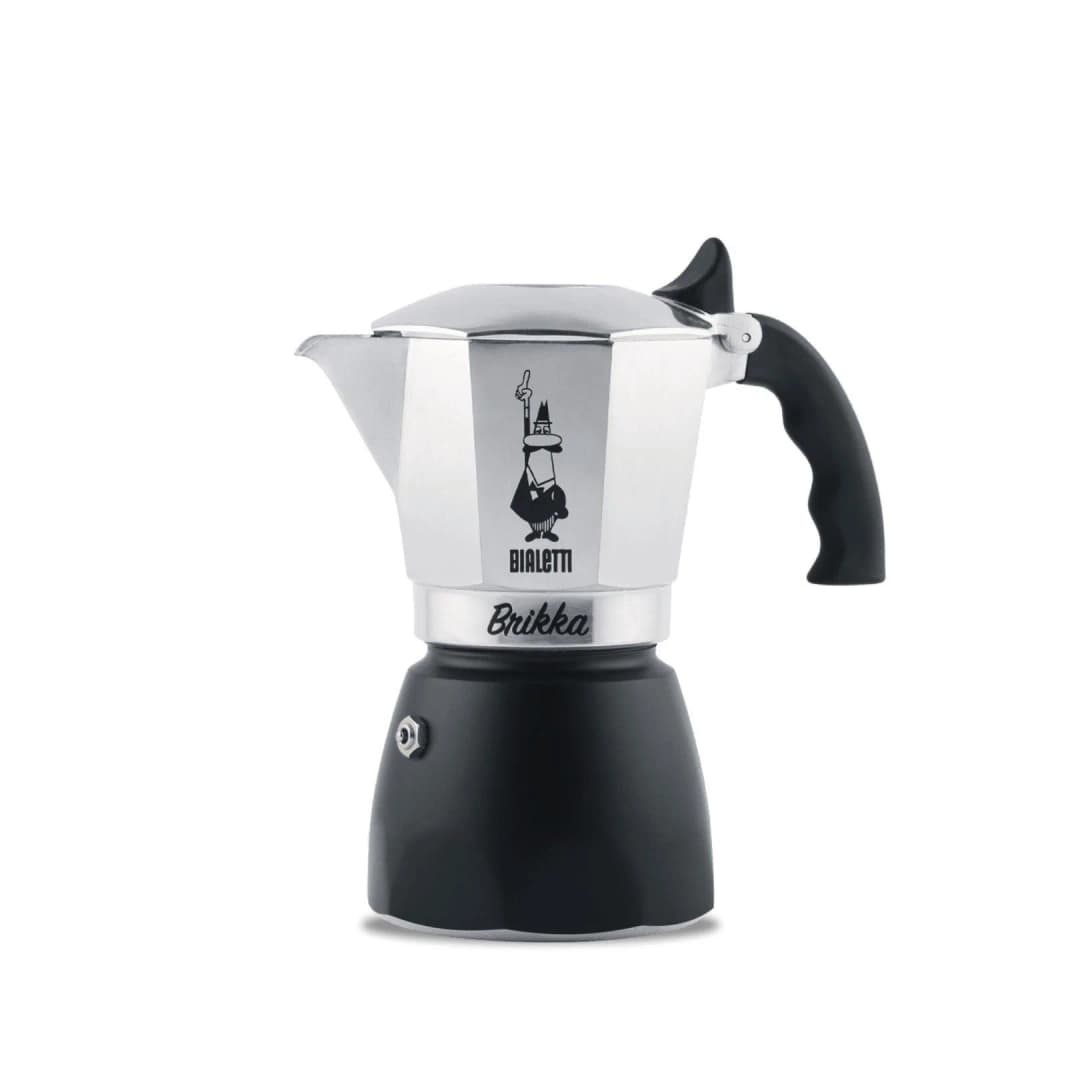Bialetti New Brikka 2 Cup – Kremalı Espresso Keyfi İçin Moka Pot