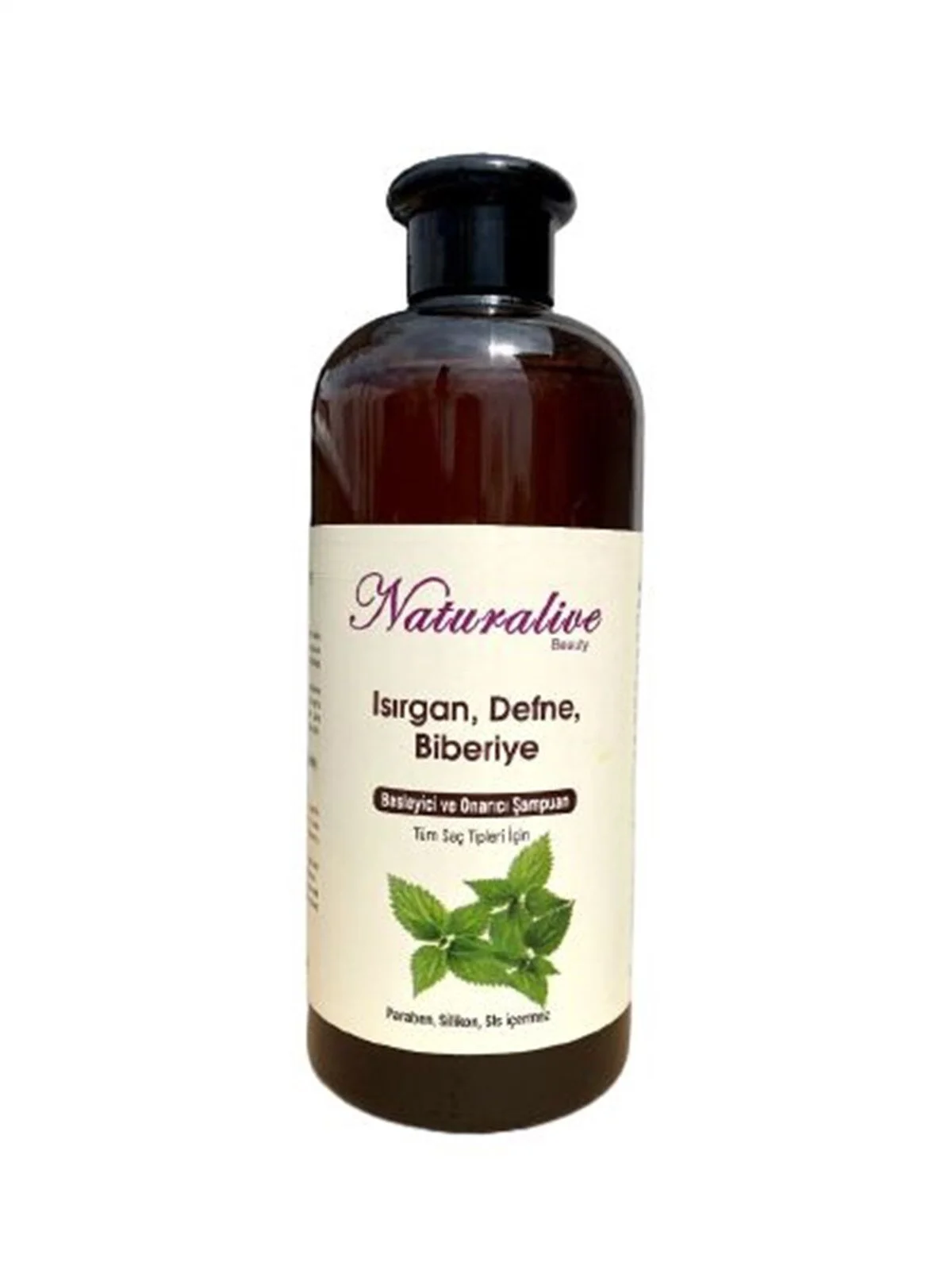 Naturalive Beauty - Tüm Saç Tipleri İçin Şampuan 500 ML - Tabii