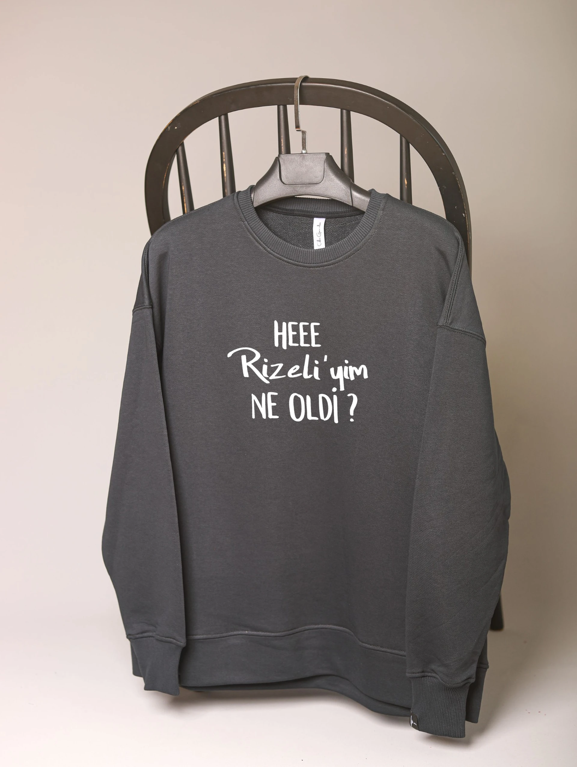 Rizeliyim - Oversize Bisiklet Yaka Sivit