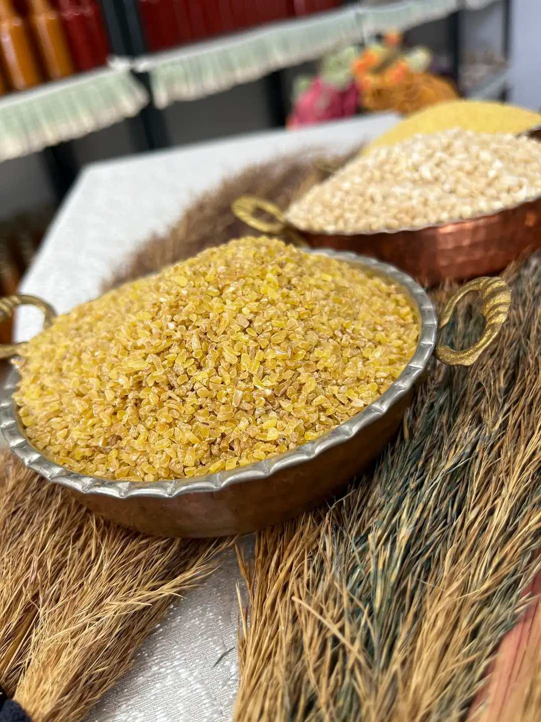 İÇLİ KÖFTE İÇİN ÇİĞ SİMİD