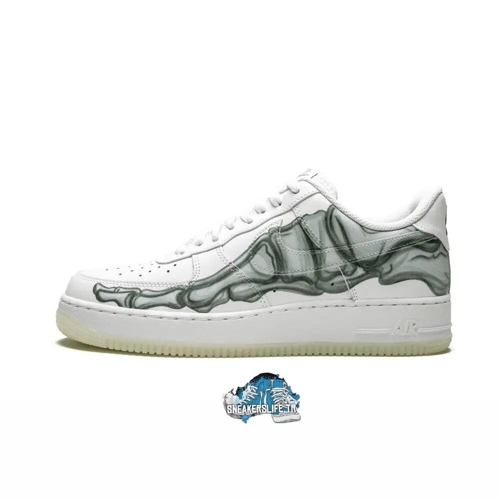 AİR FORCE 1 SKELETON WHİTE