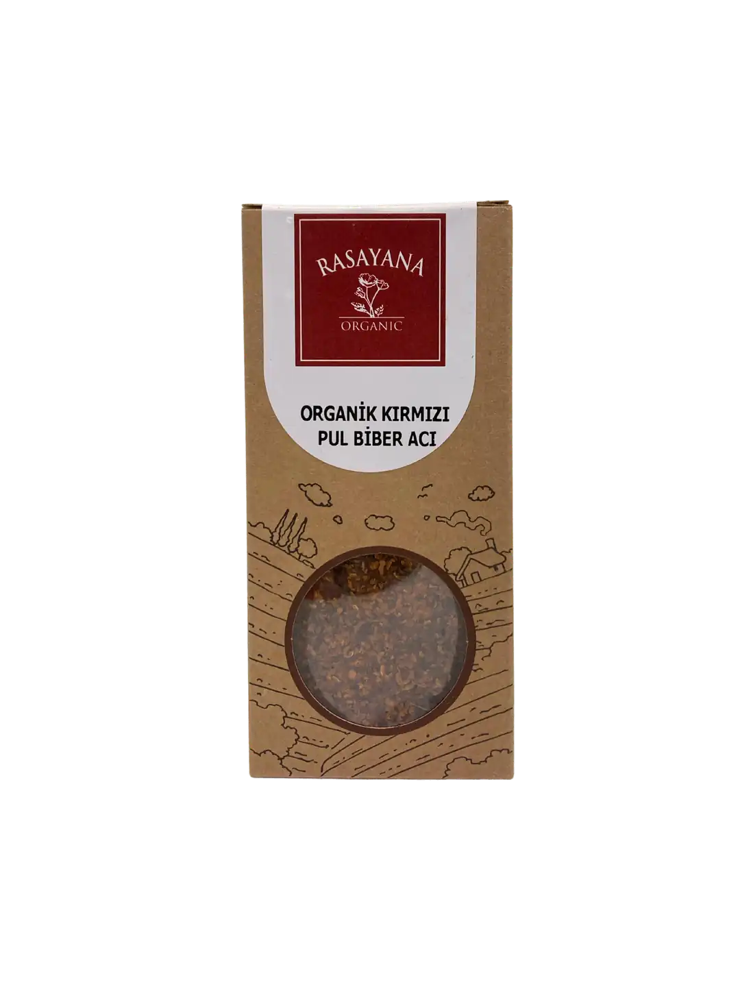 ORGANİK KIRMIZI PUL BİBER (ACI) 50 GR