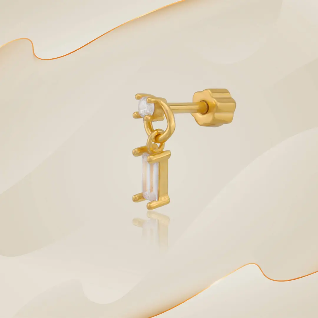 Bagauette Stone Piercing