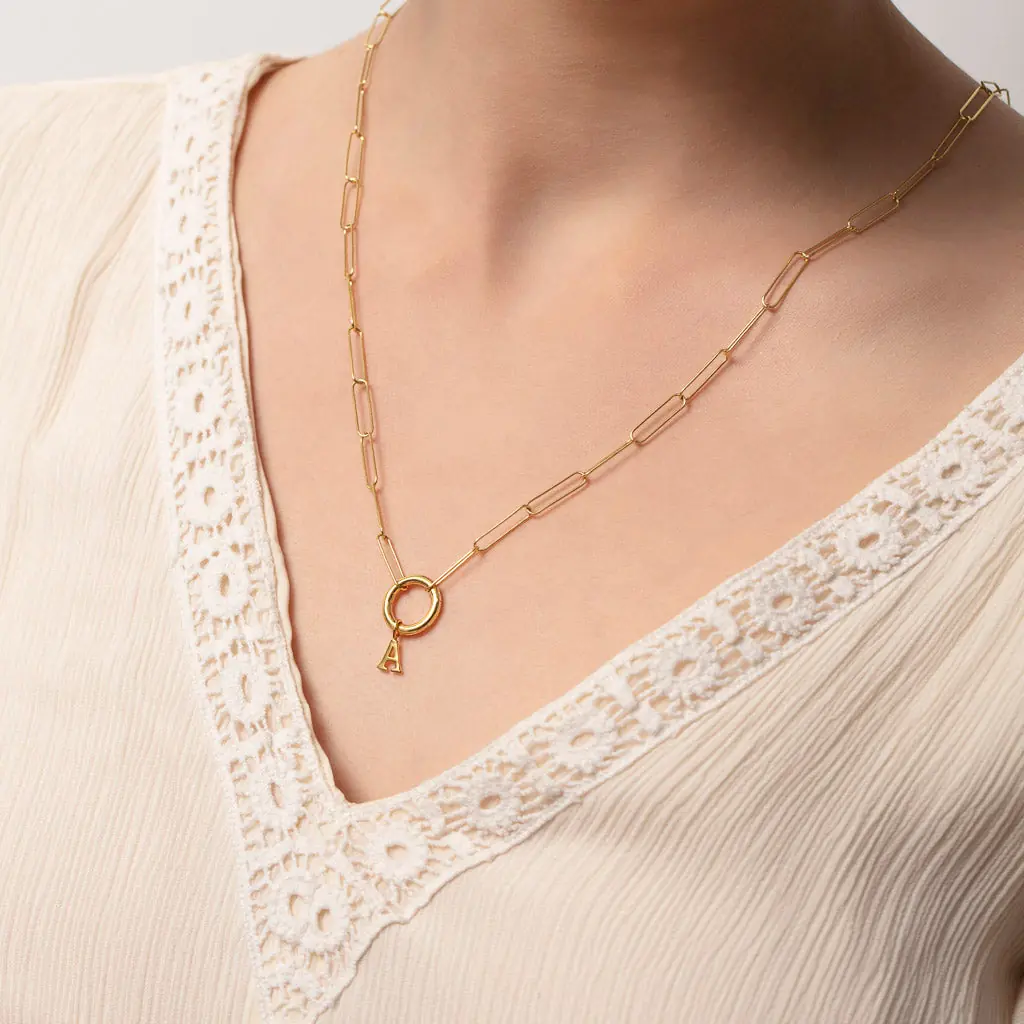 Sun Beam Mini Harf Charm Ucu - Lucky Culture