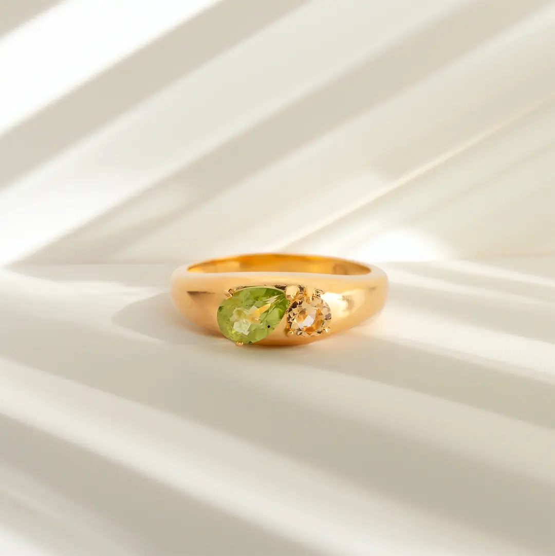 Solar Bloom Yüzük - Lucky Culture