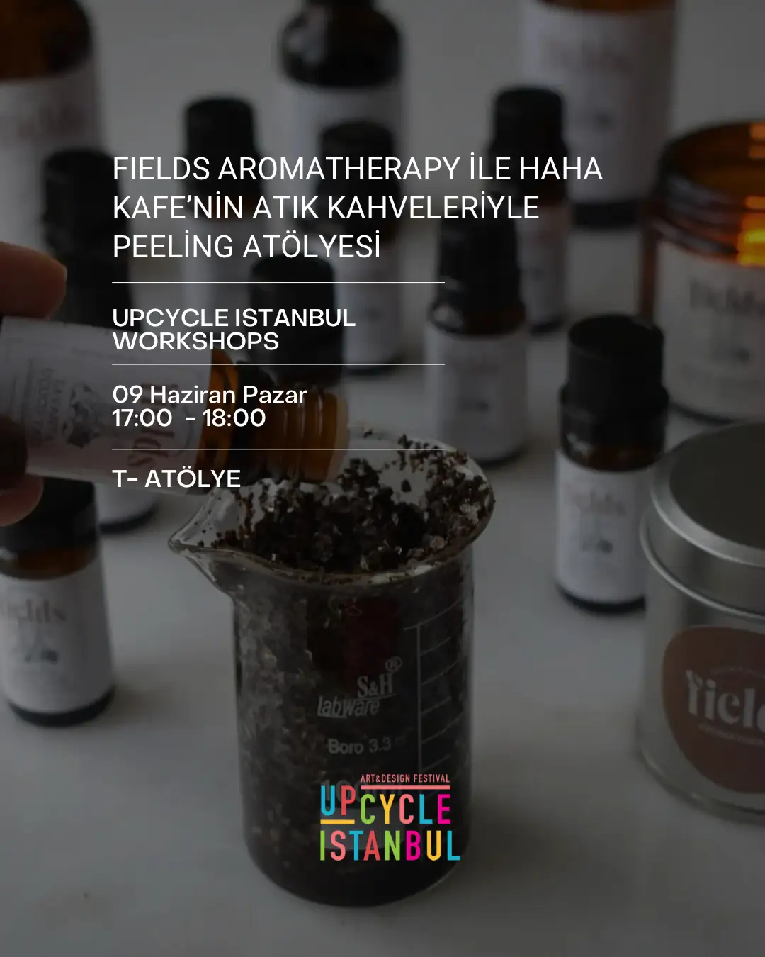 İleri Dönüşüm Kahveli Scrub Atölyesi | Upcycle Istanbul