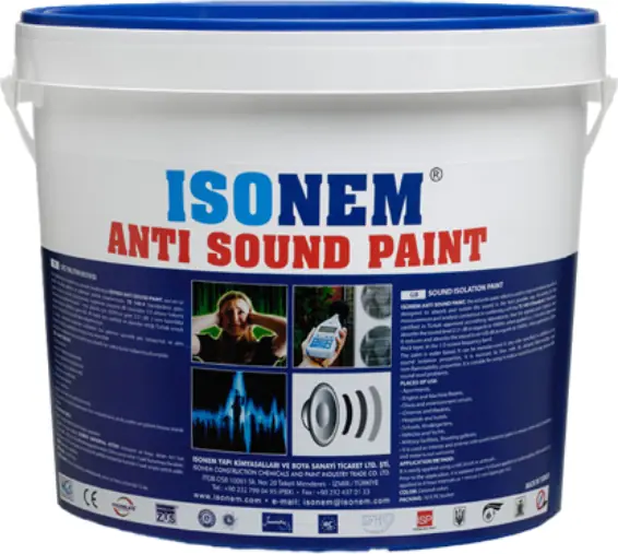 Isonem Anti Sound Ses Yalıtım Boyası 18KG