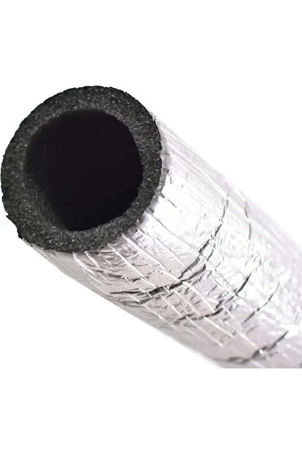 25 Mm'lik Alüminyum Folyolu Izole Boru (100 Cm) 50 Adet 28/10 Alüminyum ...