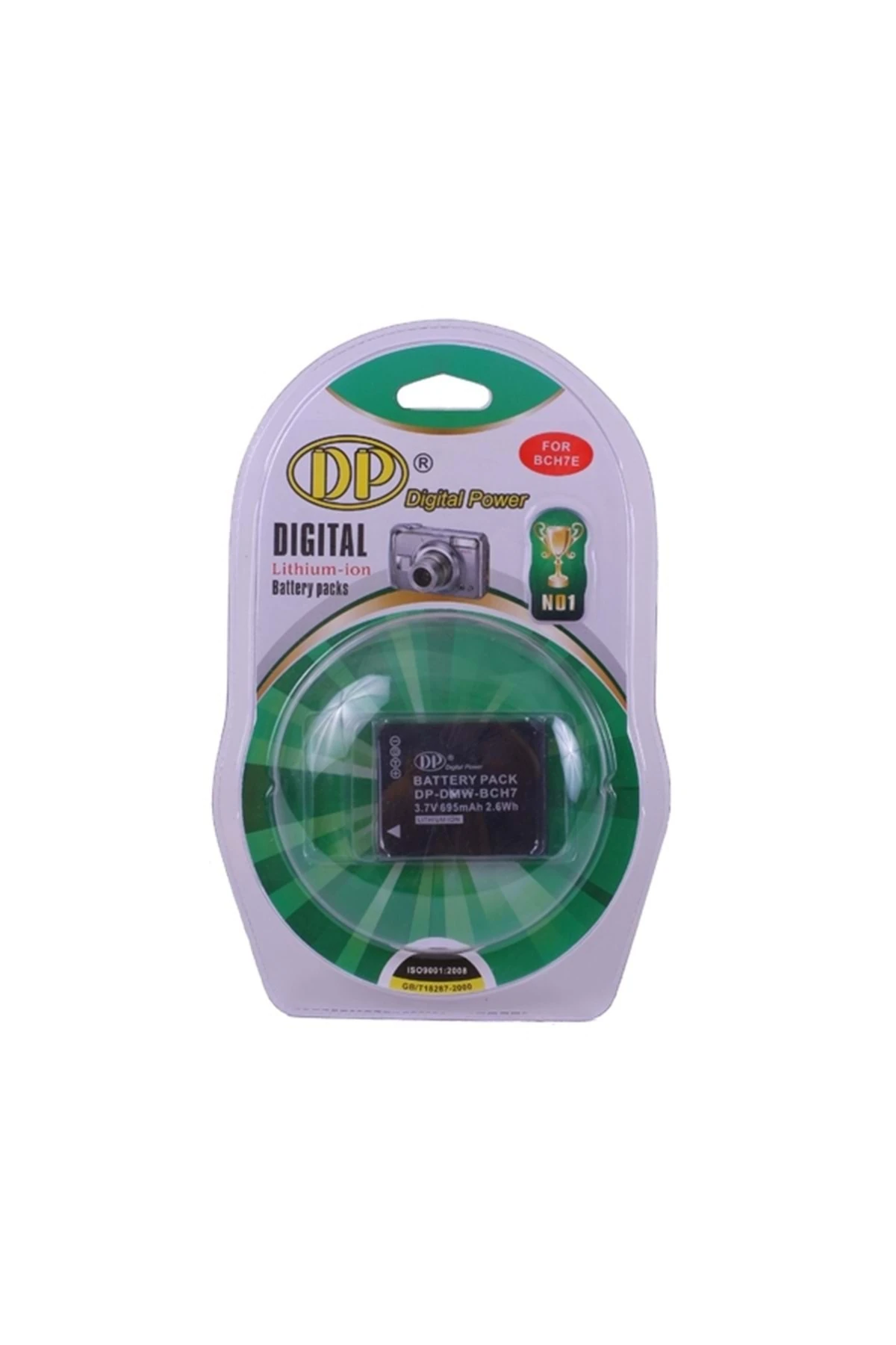 PANASONİC DMC-FP1/FP2/FP3/FT10/TS10 BCH-7E BATARYA